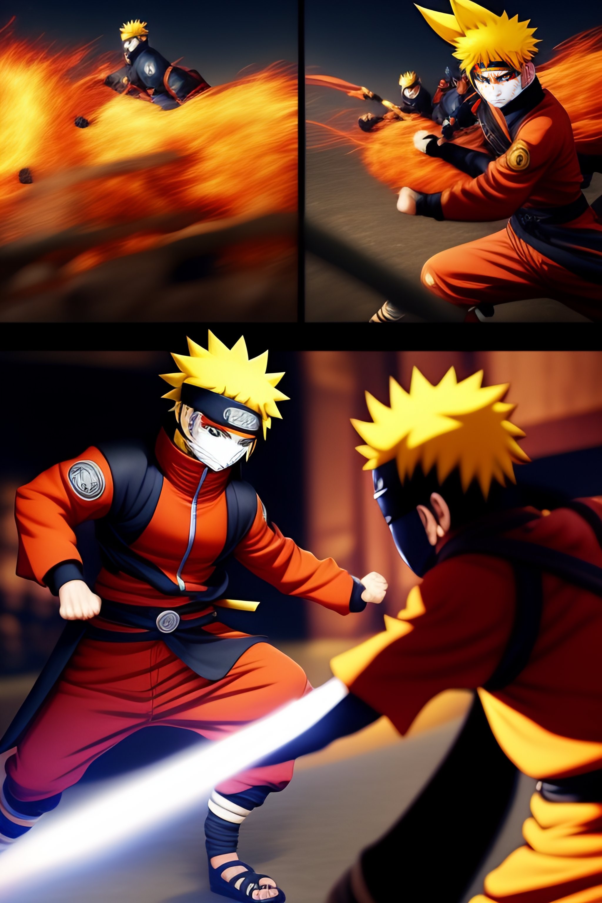 Lexica - Naruto fighting, naruto, naruto