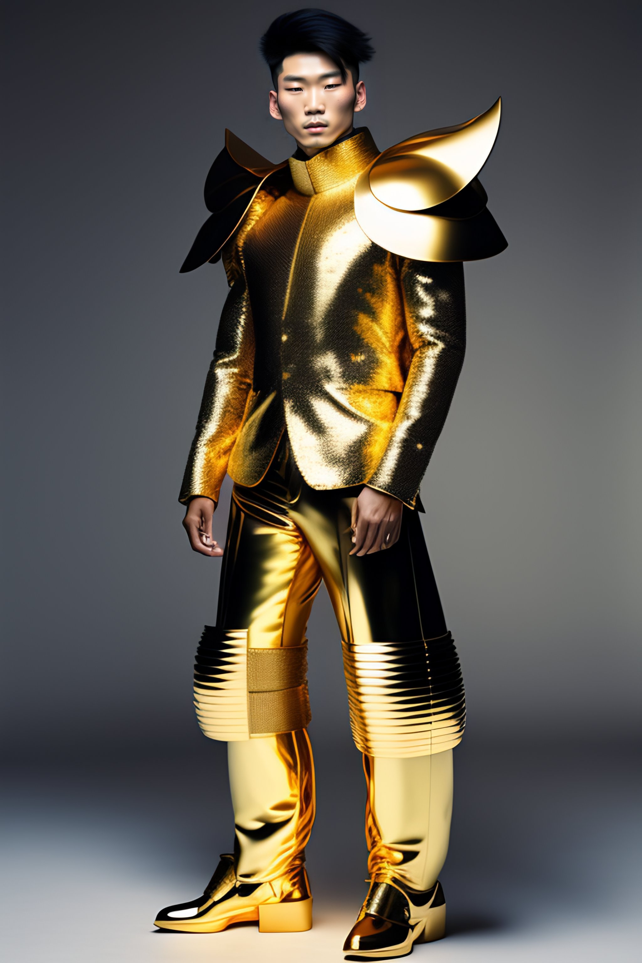 Lexica - A portrait of a beautiful young male japanes an alexander ...