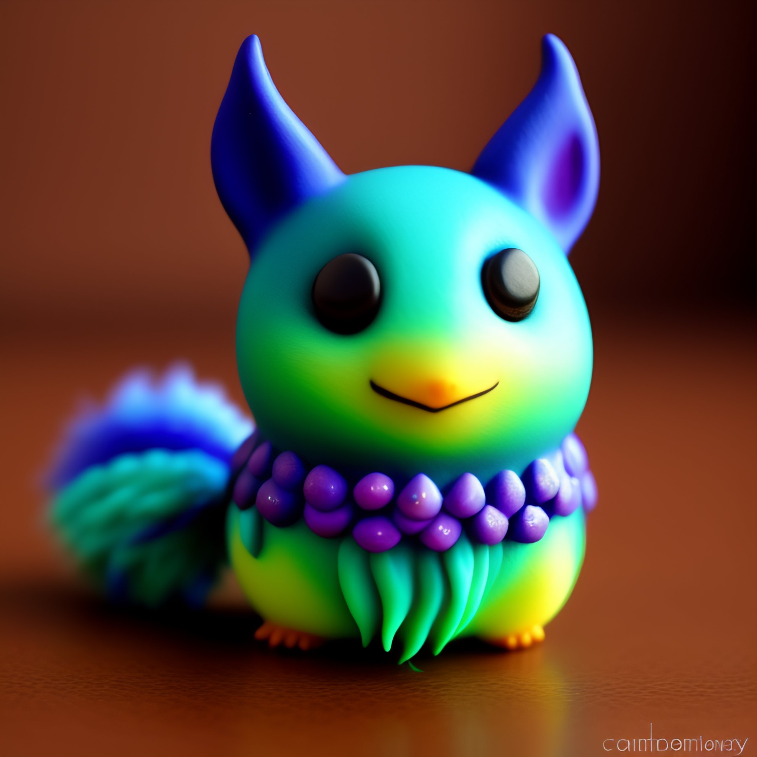 Lexica - Polymer clay fantasy creature cute