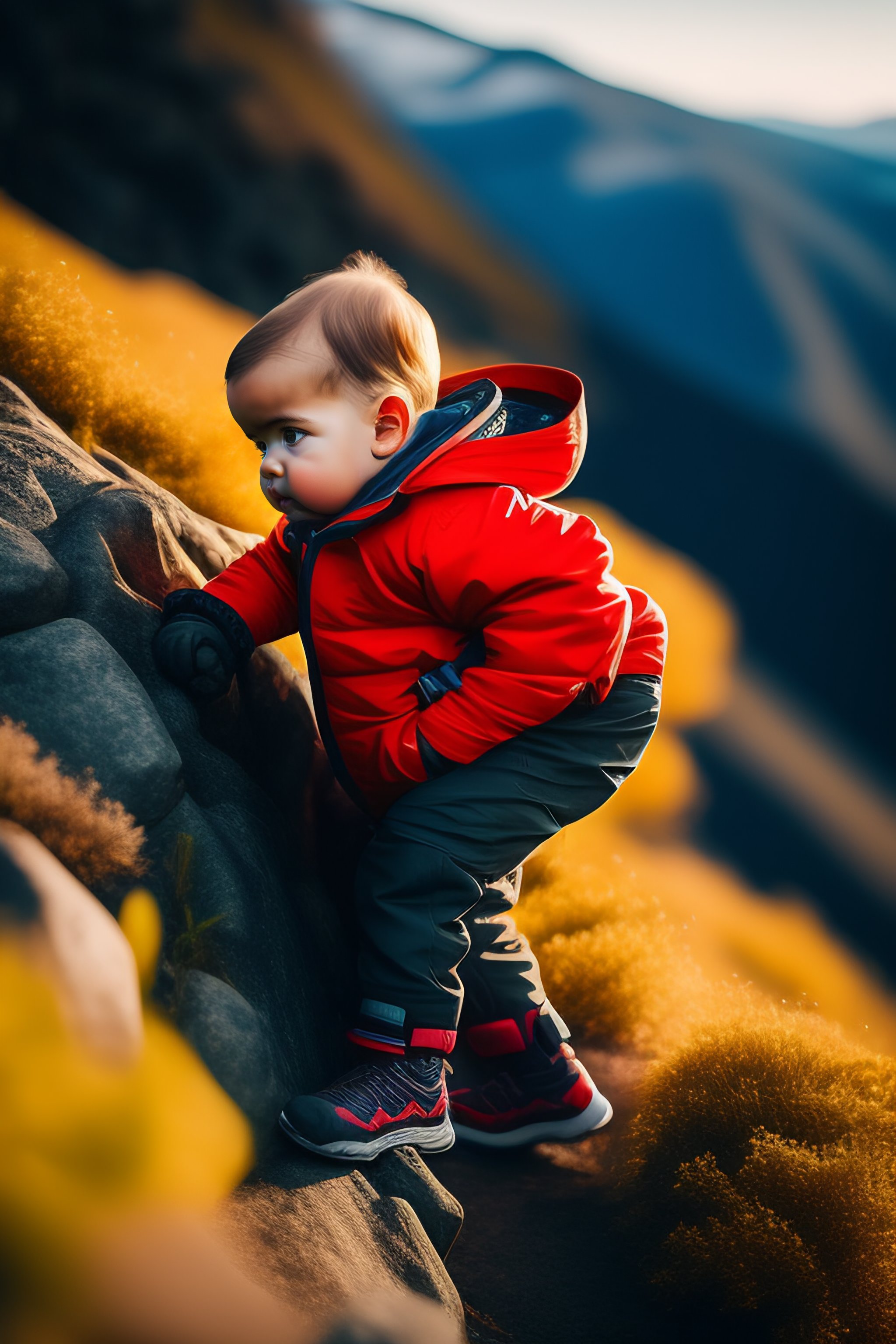 Lexica - Baby Climb up the mountain