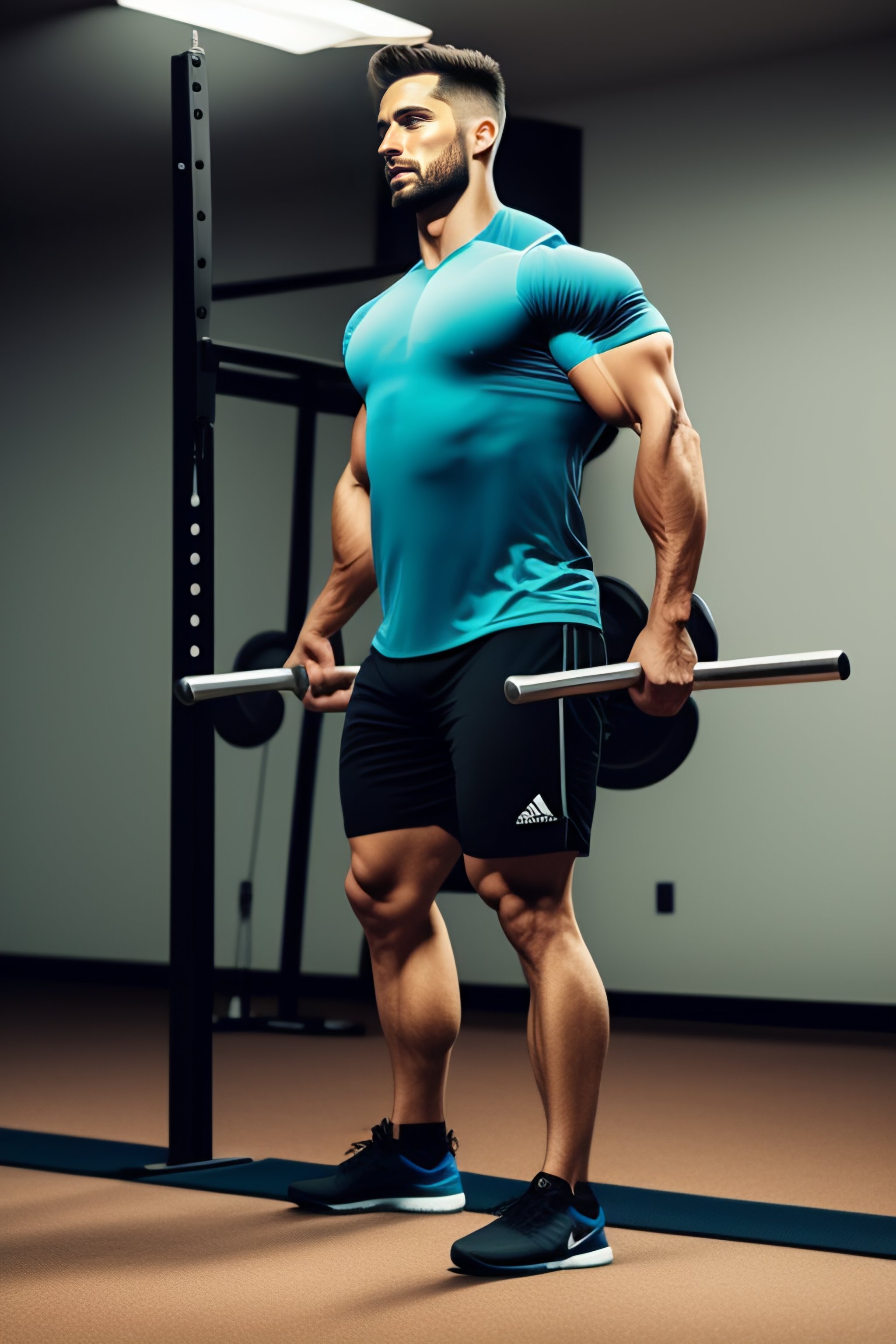 Lexica - Man doing Broomstick External Shoulder Rotation Exercise