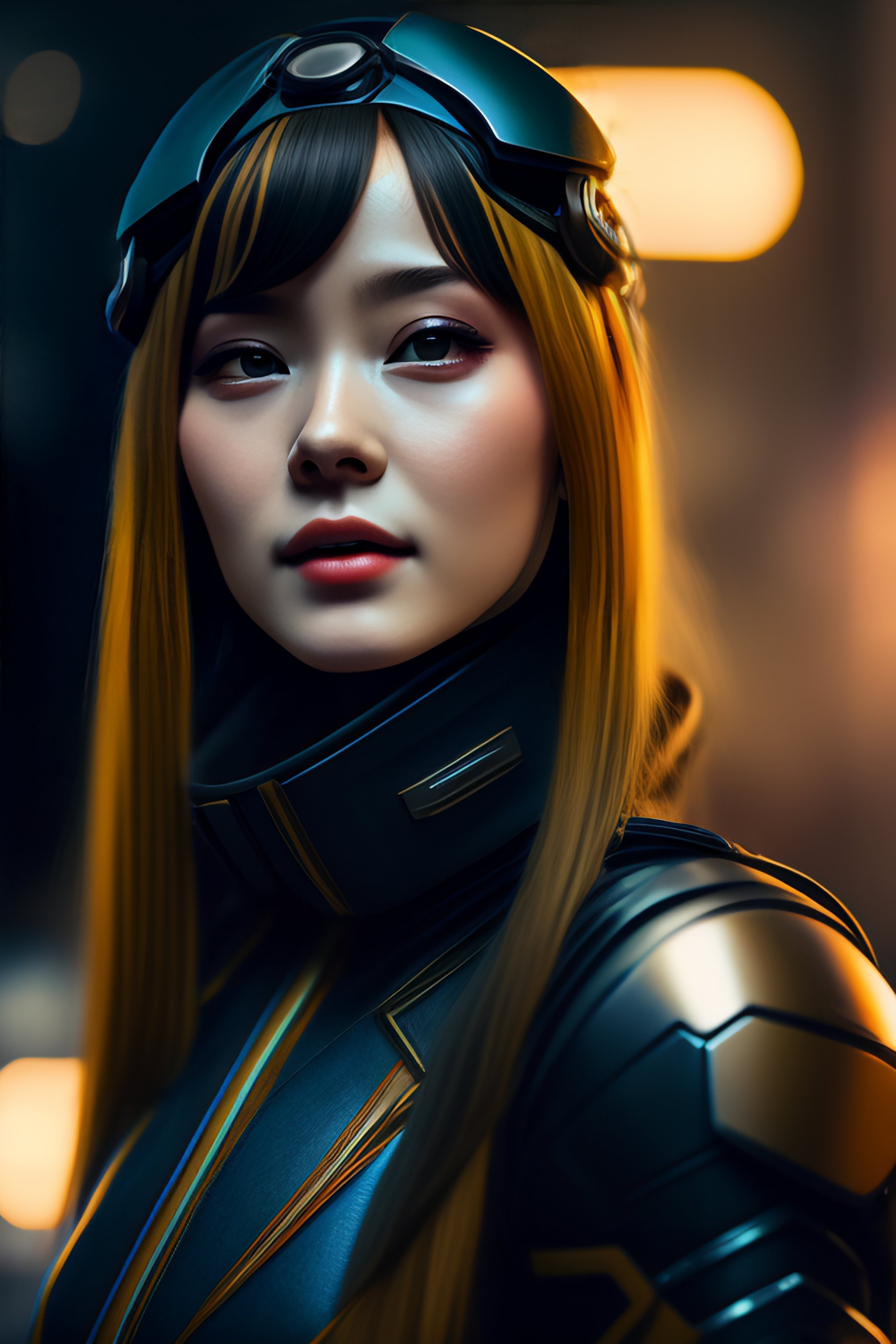 Lexica - Photoreal, cosplay, Cosplayer, cyber punk, Kanna Hashimoto ...