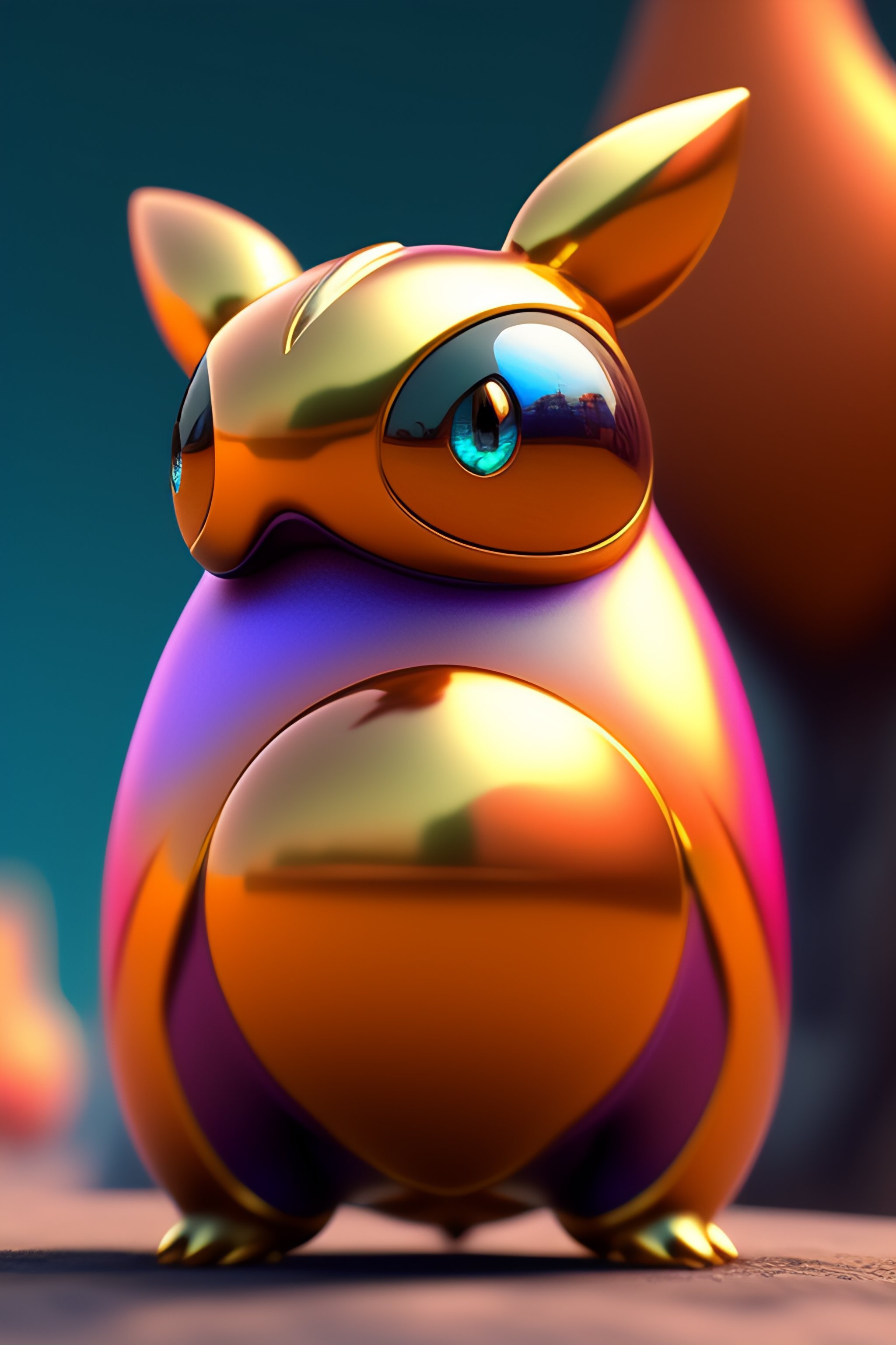 Lexica - A cute psychic type pokemon:: by beeple and James Gilleard and ...
