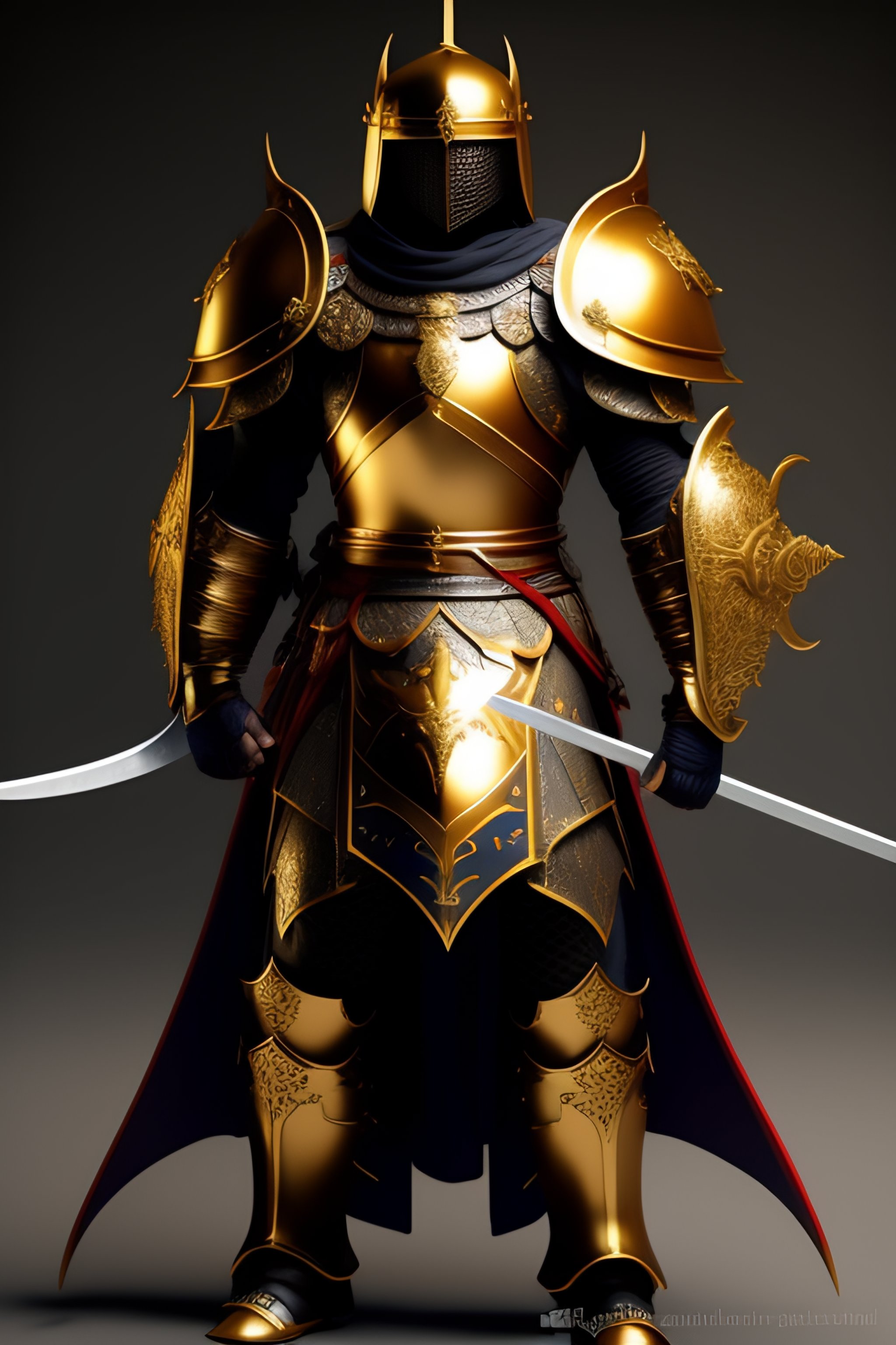 Lexica - Berserk knight armor with a lot of light, hyperrealistic ...