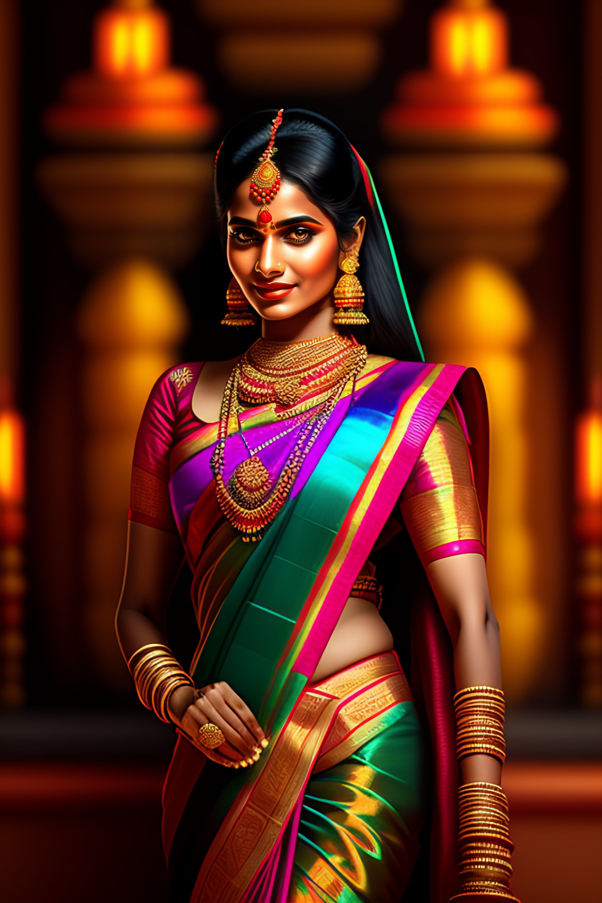 Traditional Indian Woman