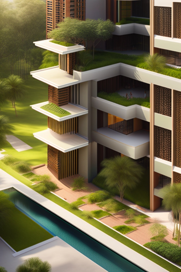 Lexica - An educational campus of two buildings, one high-rise and one ...