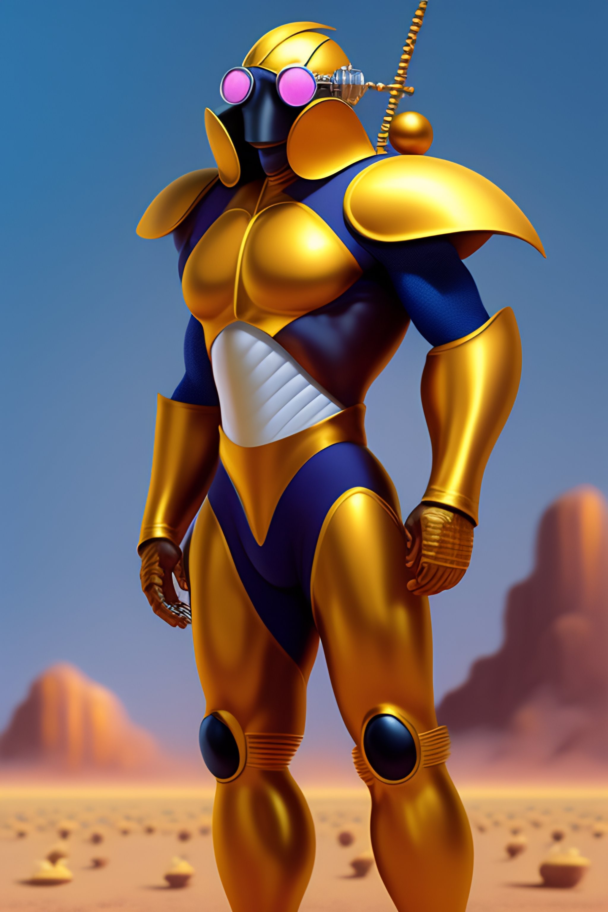 Lexica - Chex quest trooper sci fi concept art, full body, armor made ...