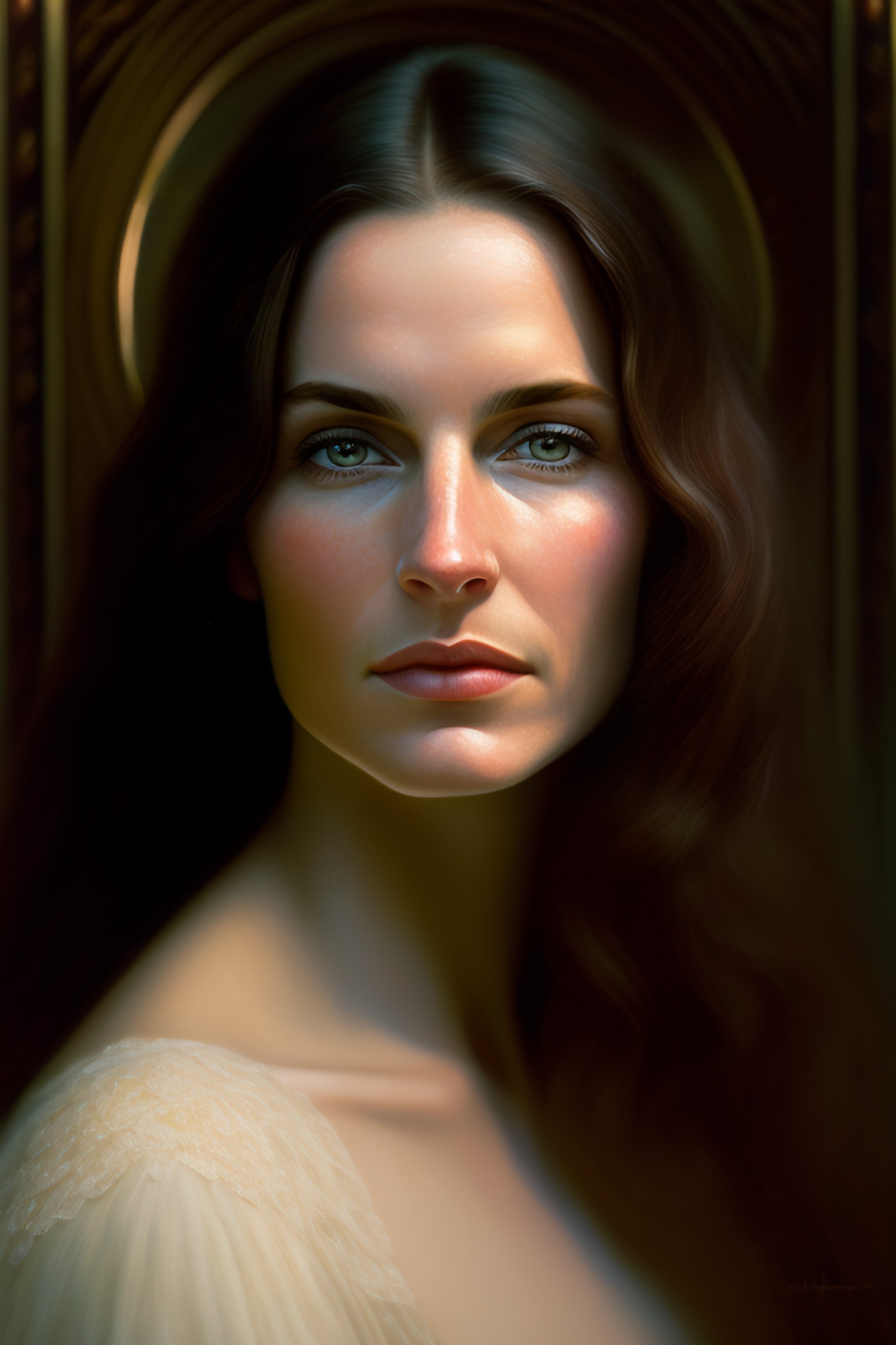 Lexica - Cinematic portrait of a woman, intricate, elegant, by alyssa ...