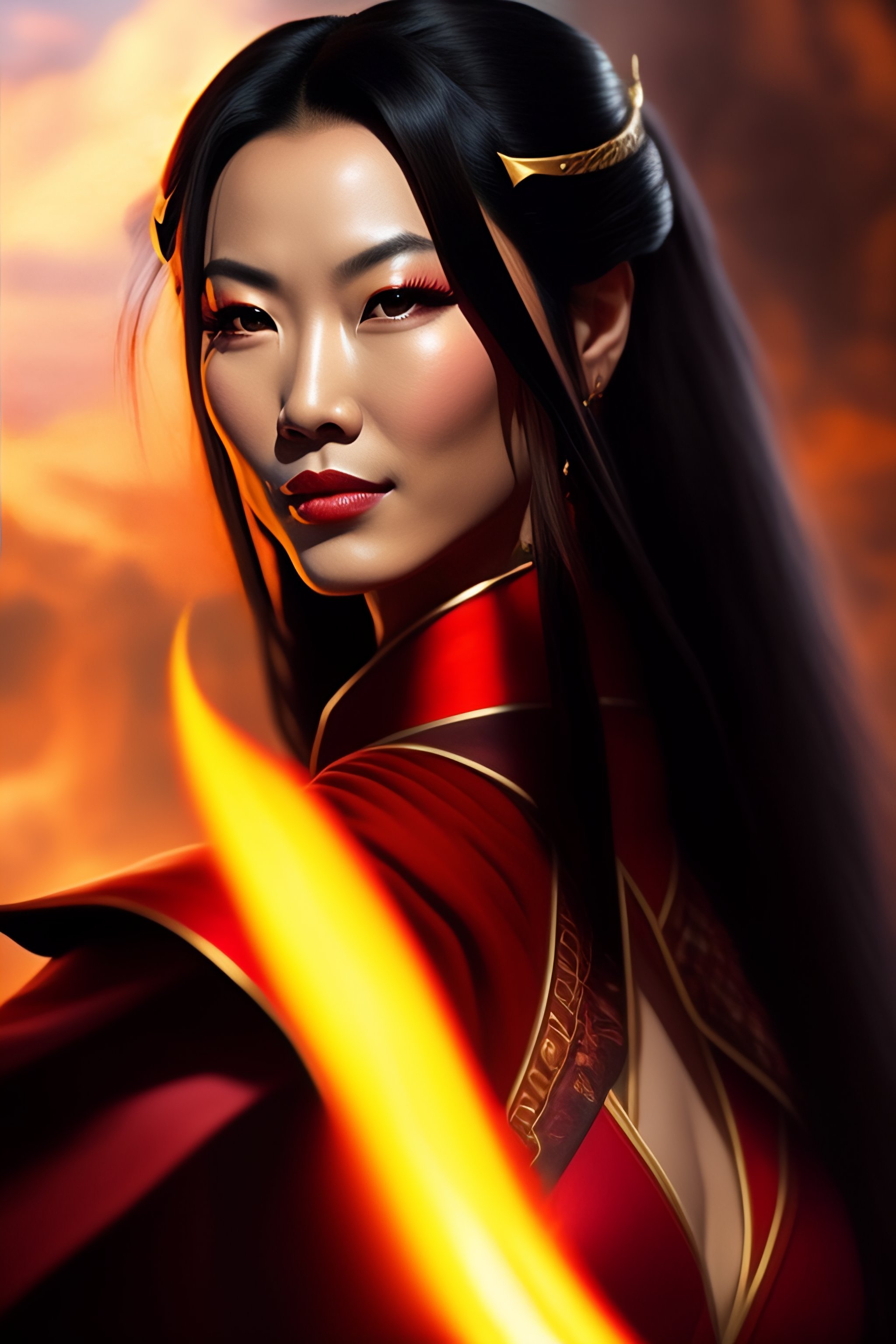 Azula Long Hair