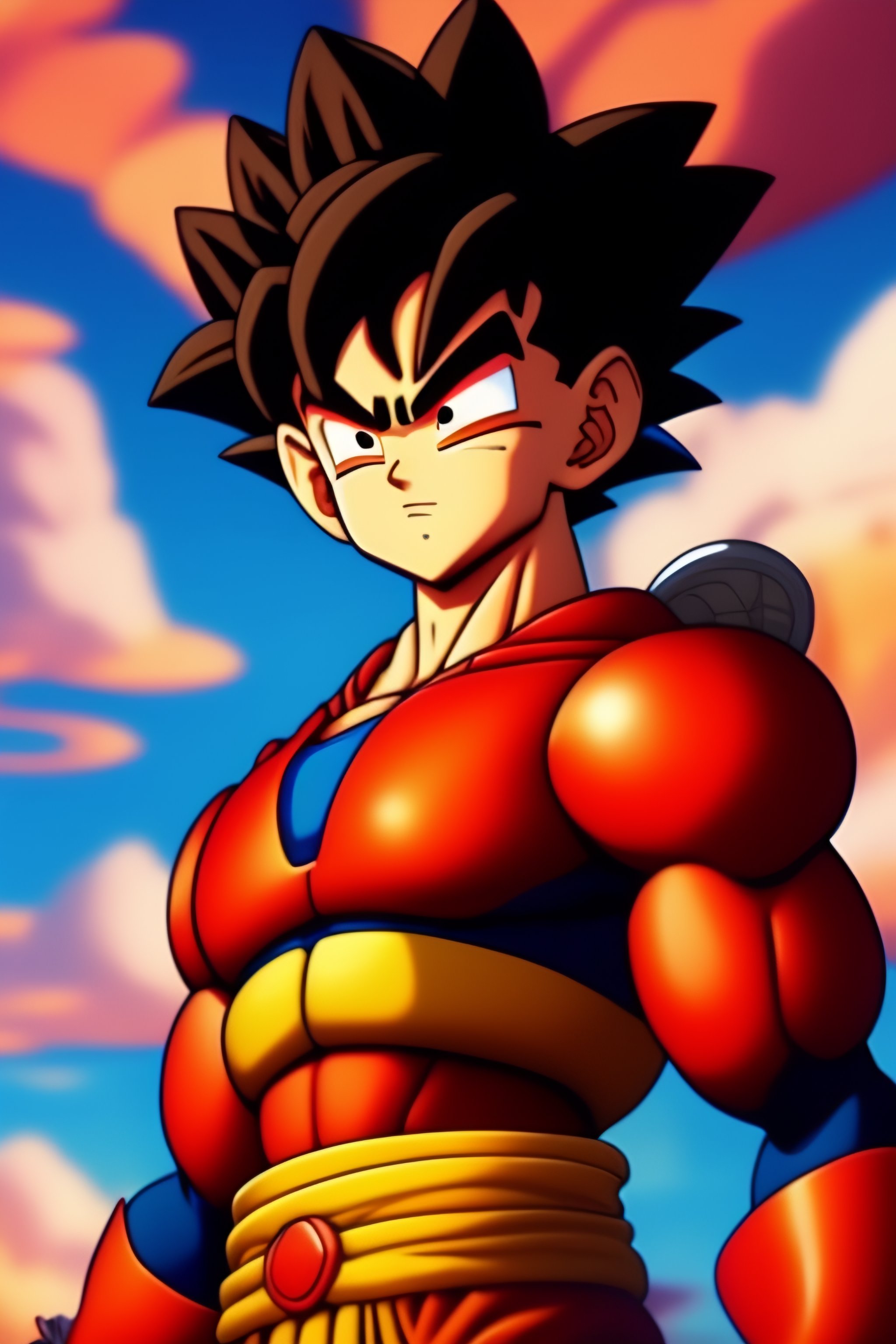 Lexica - Goku diguised the lady bug animated series character