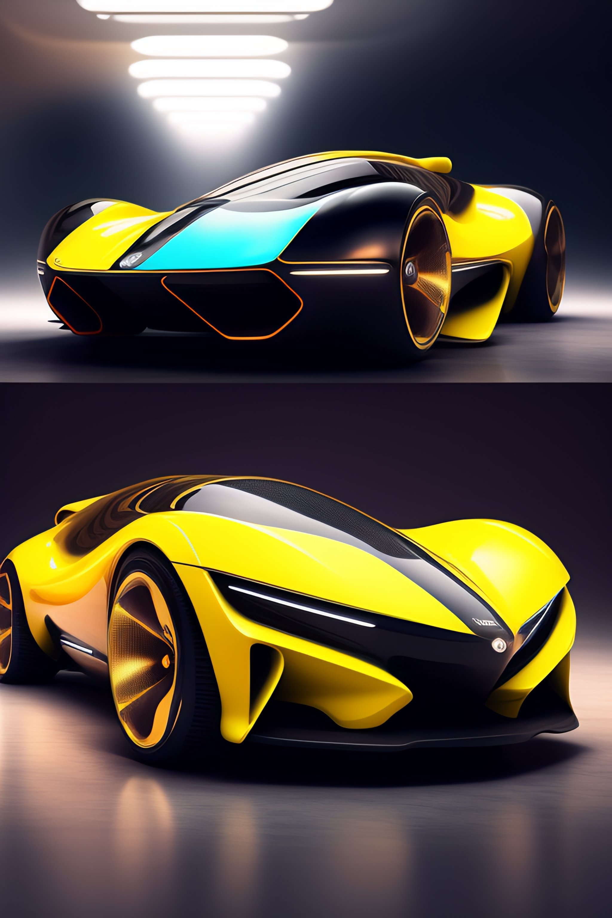 Lexica - Futuristic concept car