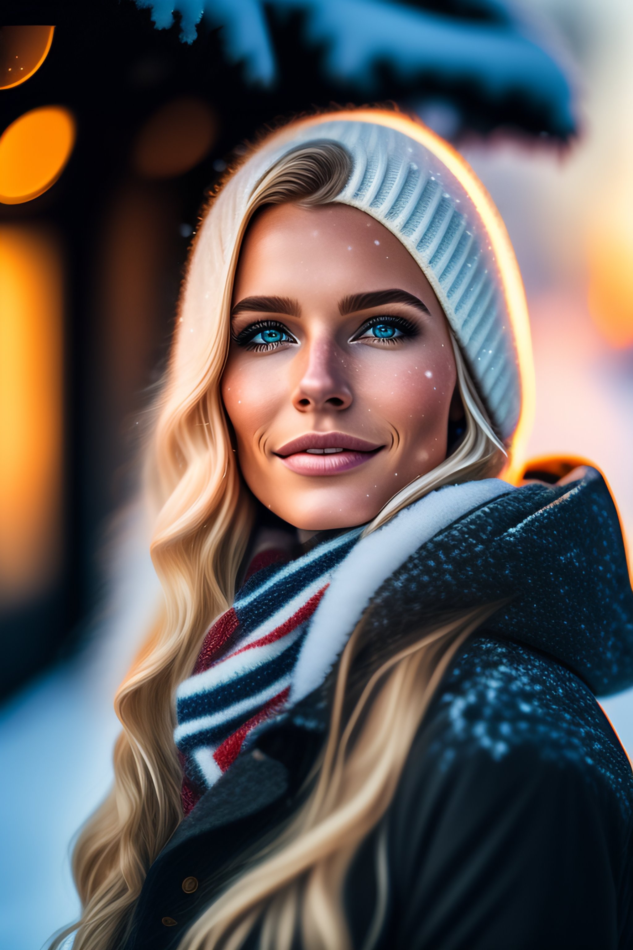 Lexica - Professional portrait photograph of a gorgeous Norwegian girl ...