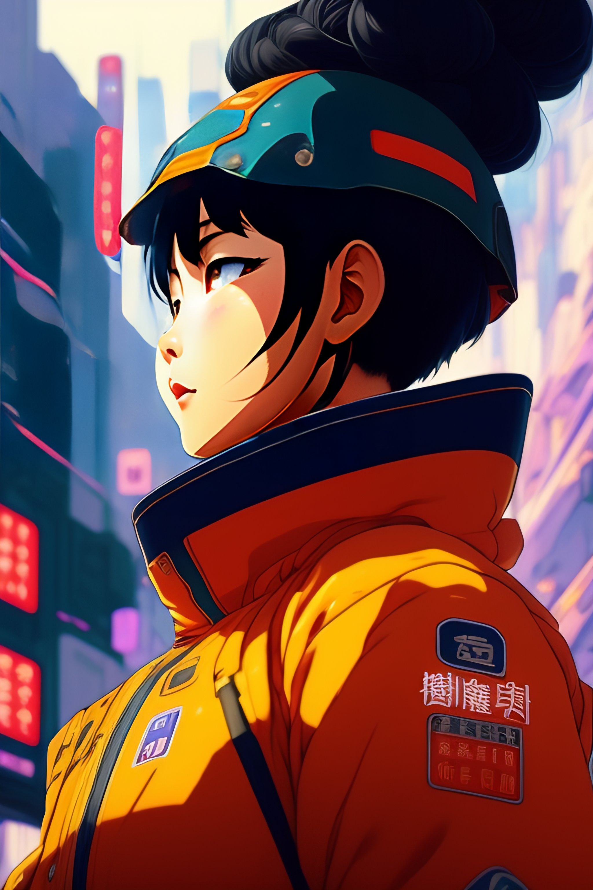 Lexica - Photo of beidou, genshin impact, style of laurie greasley ...