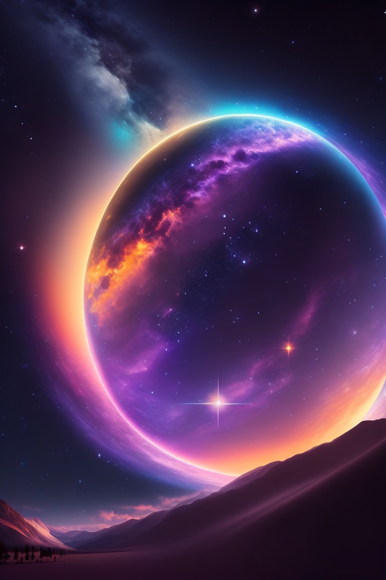 Lexica - Milky way galaxy, with details, very unique, realistic, unique ...