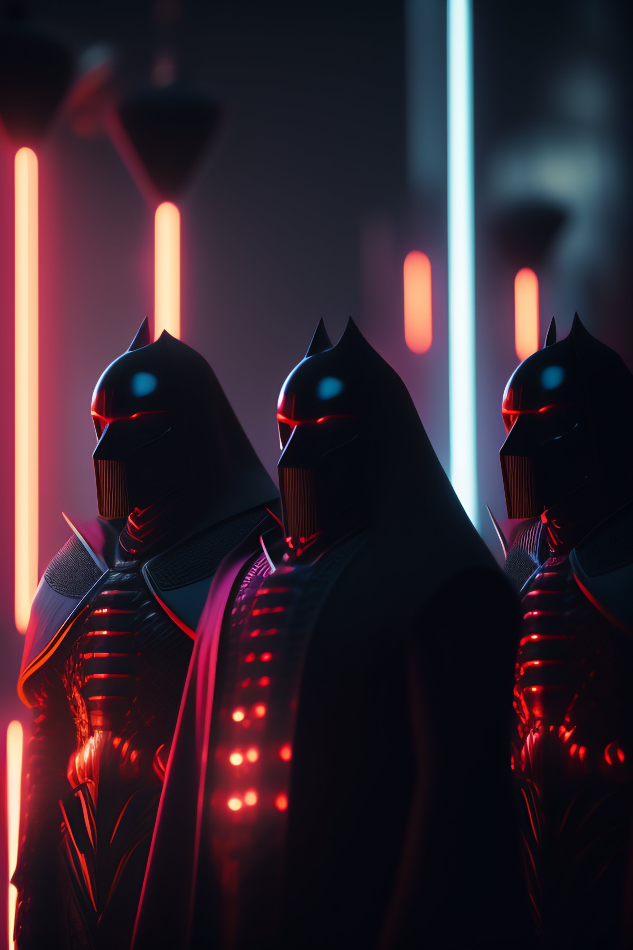 Lexica - A group of creepy evil abstract non-human horror creatures ...