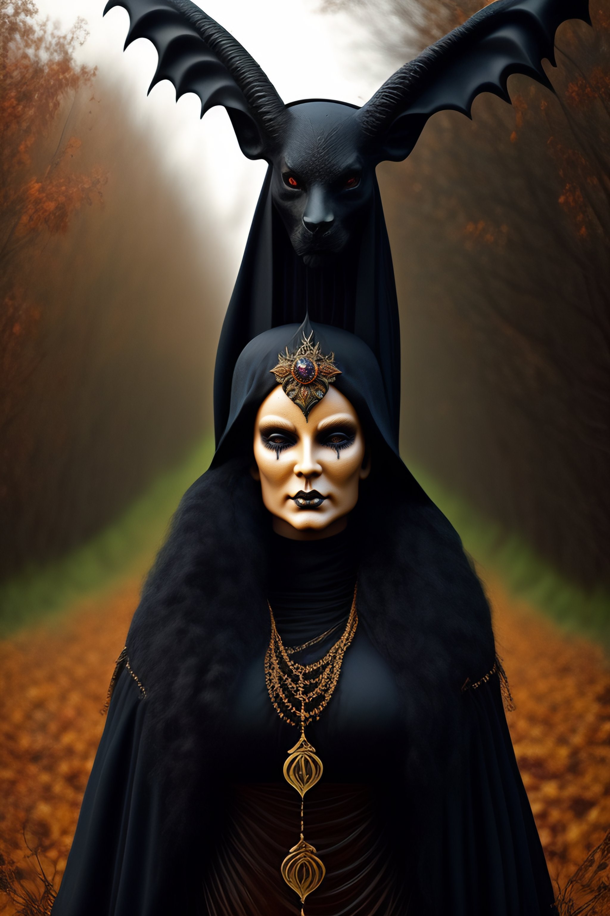 Lexica - Samhain figure, creature, wicca, occult, harvest, fall, hyper ...