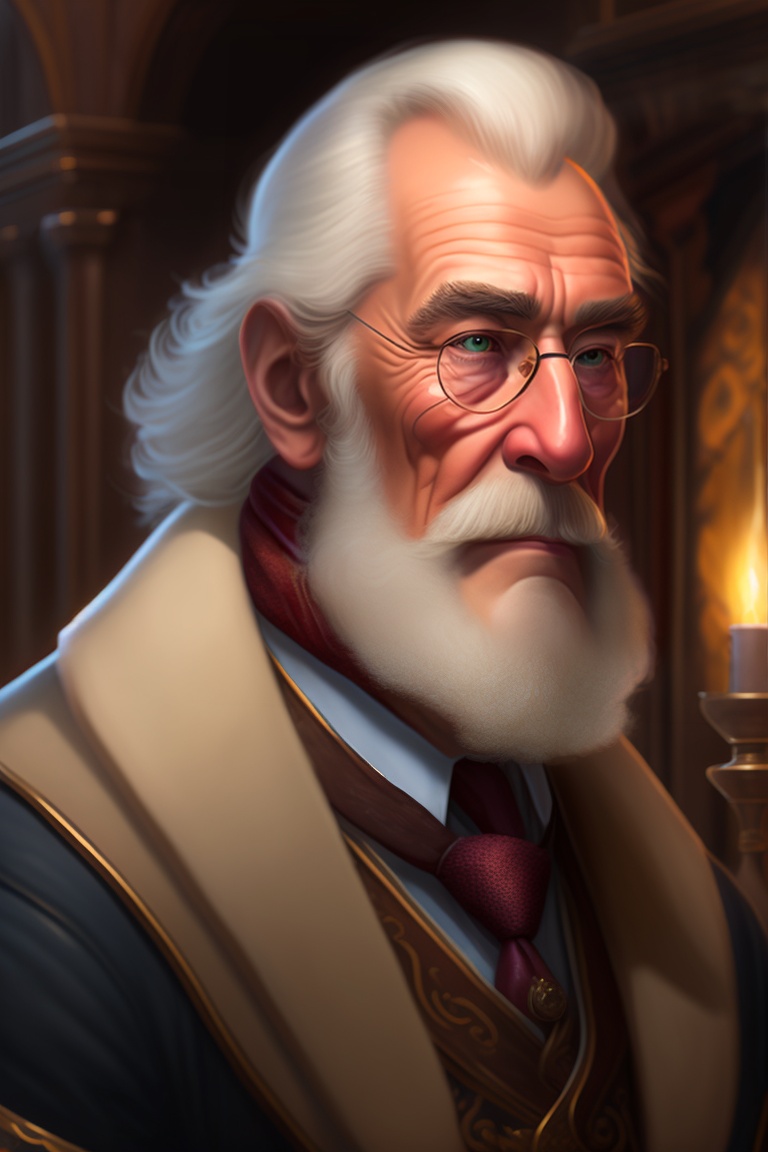 Lexica - Ultrarealistic illustration old man, fantasy, intricate ...