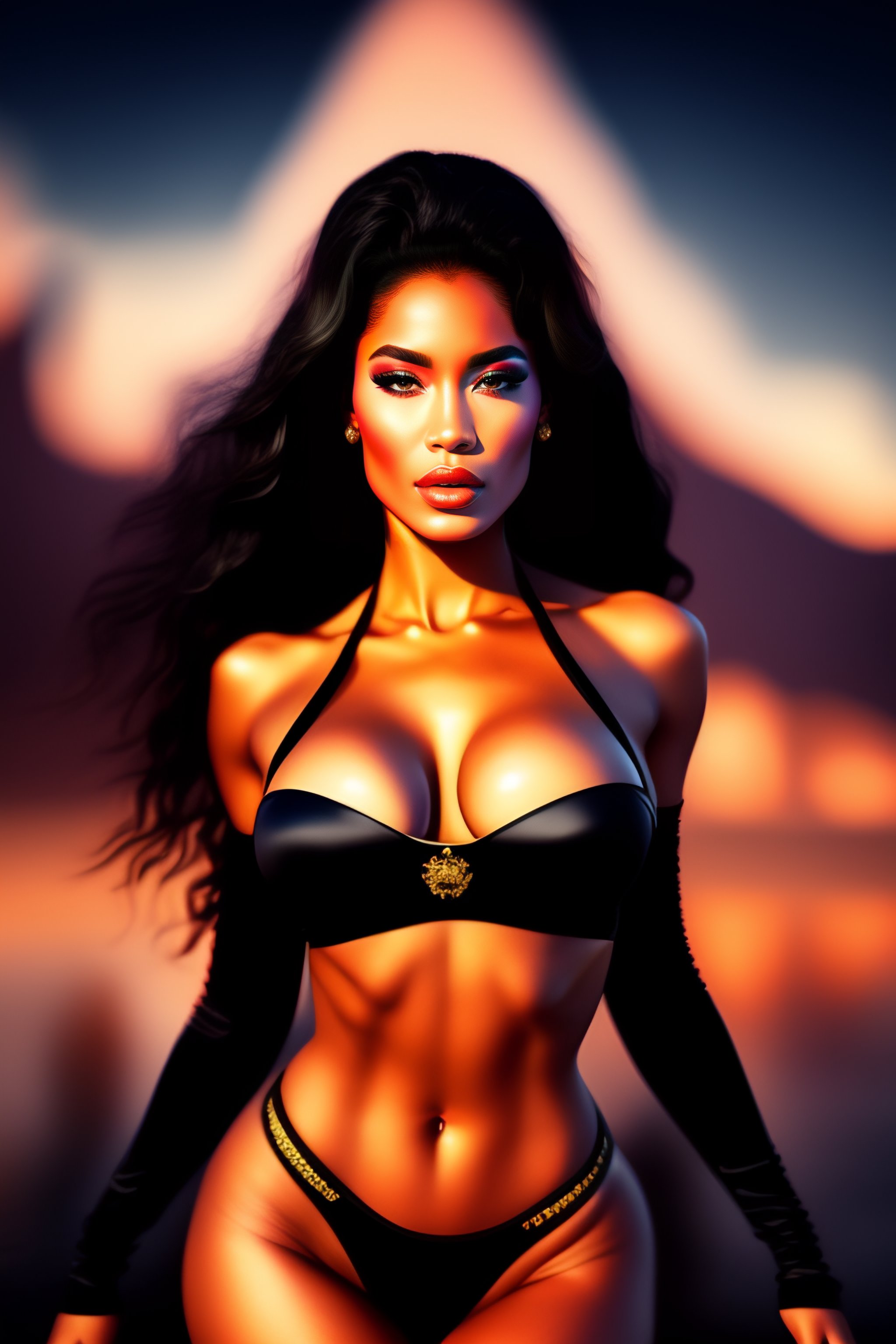 Lexica - Devil Girl black bikini