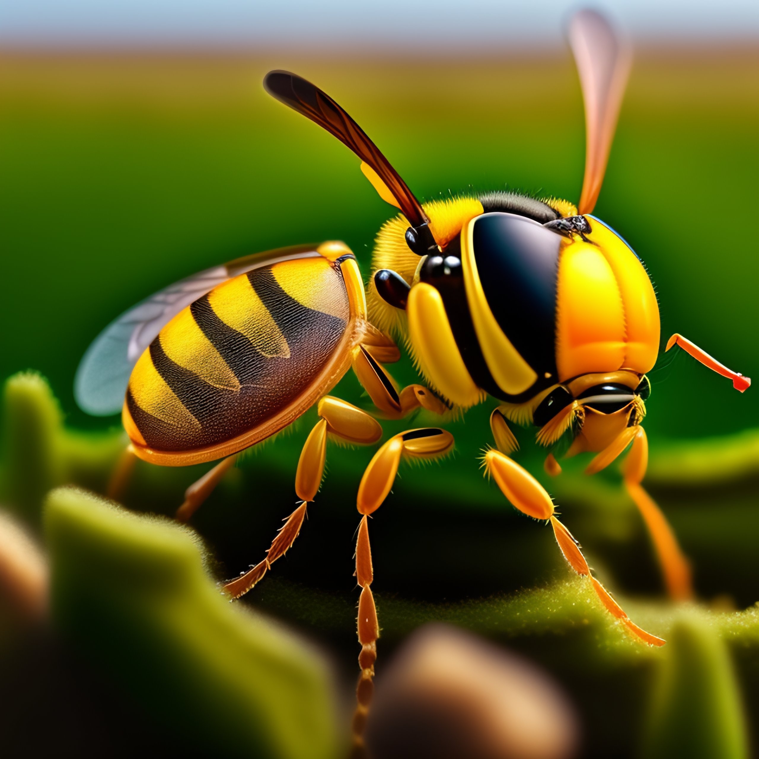 Lexica - Wasp chasing him out the meadow