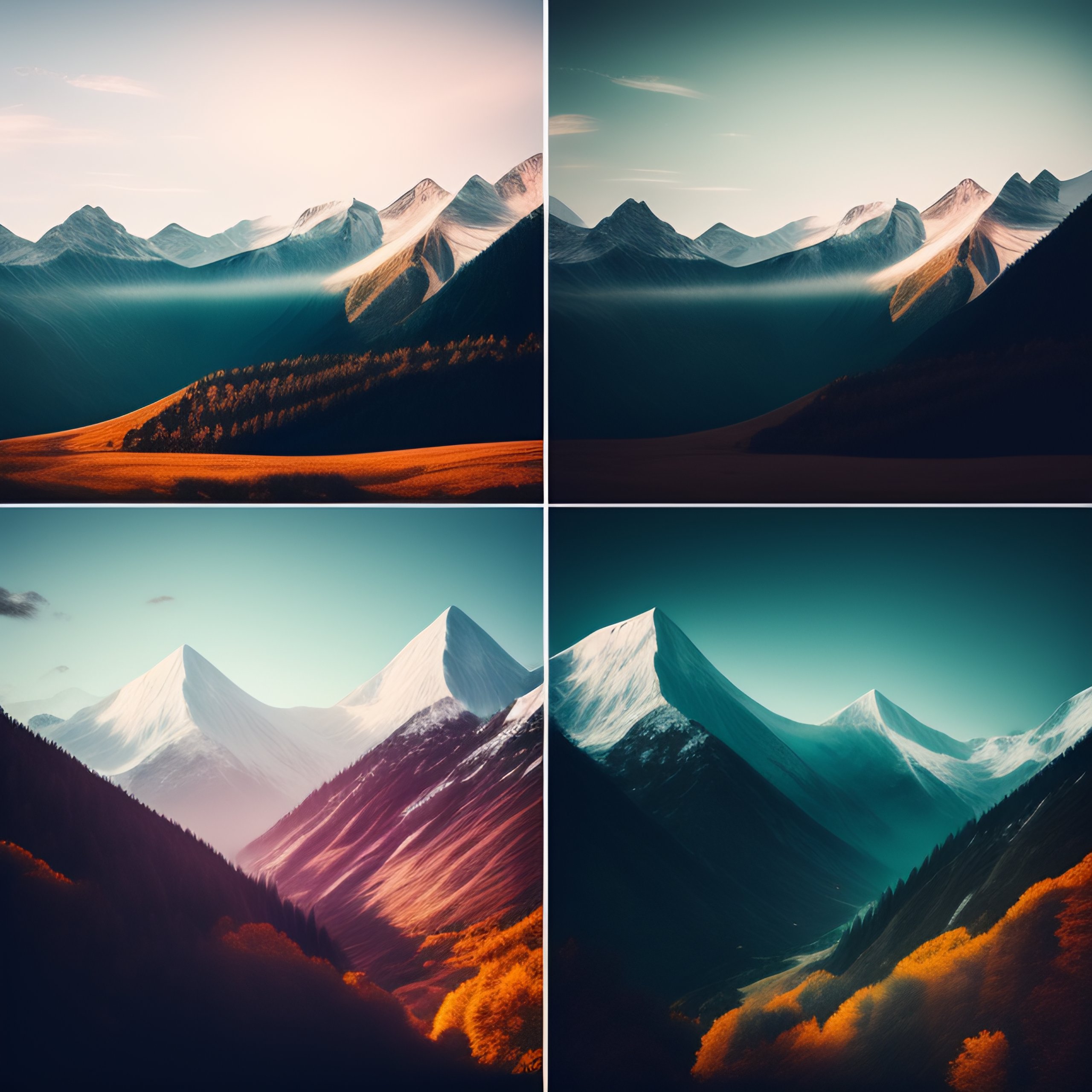 Lexica - Moutain view 4k hd photo, sharp photo. high quality studio ...