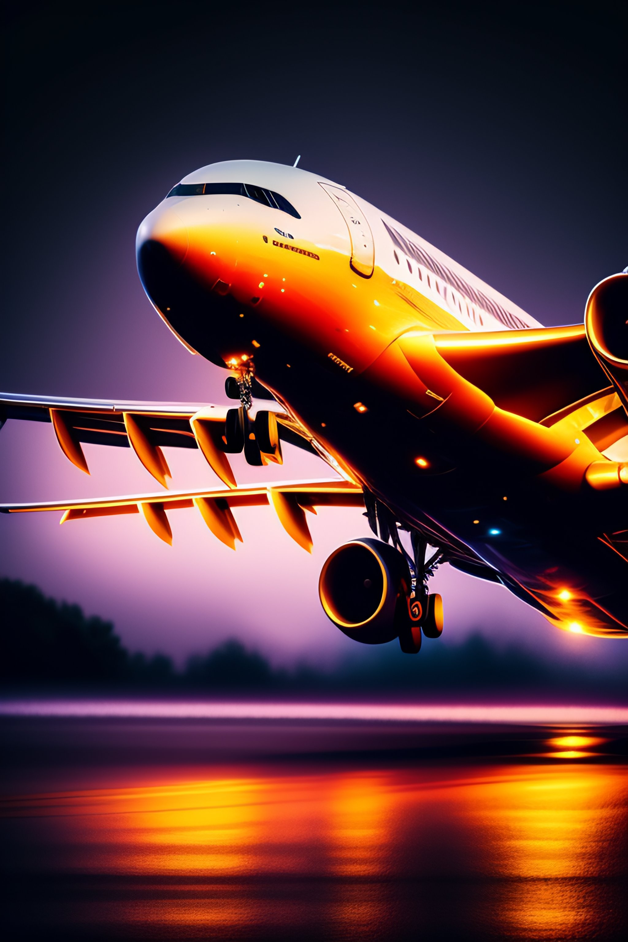 Lexica - Beautiful, detailed photo of a boeing passenger jet airplane ...