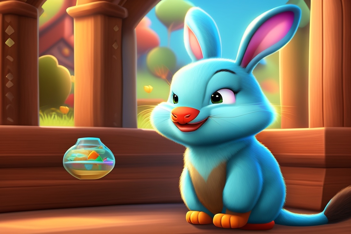 Lexica - Once upon a time, in the colorful world of Toonville, there ...