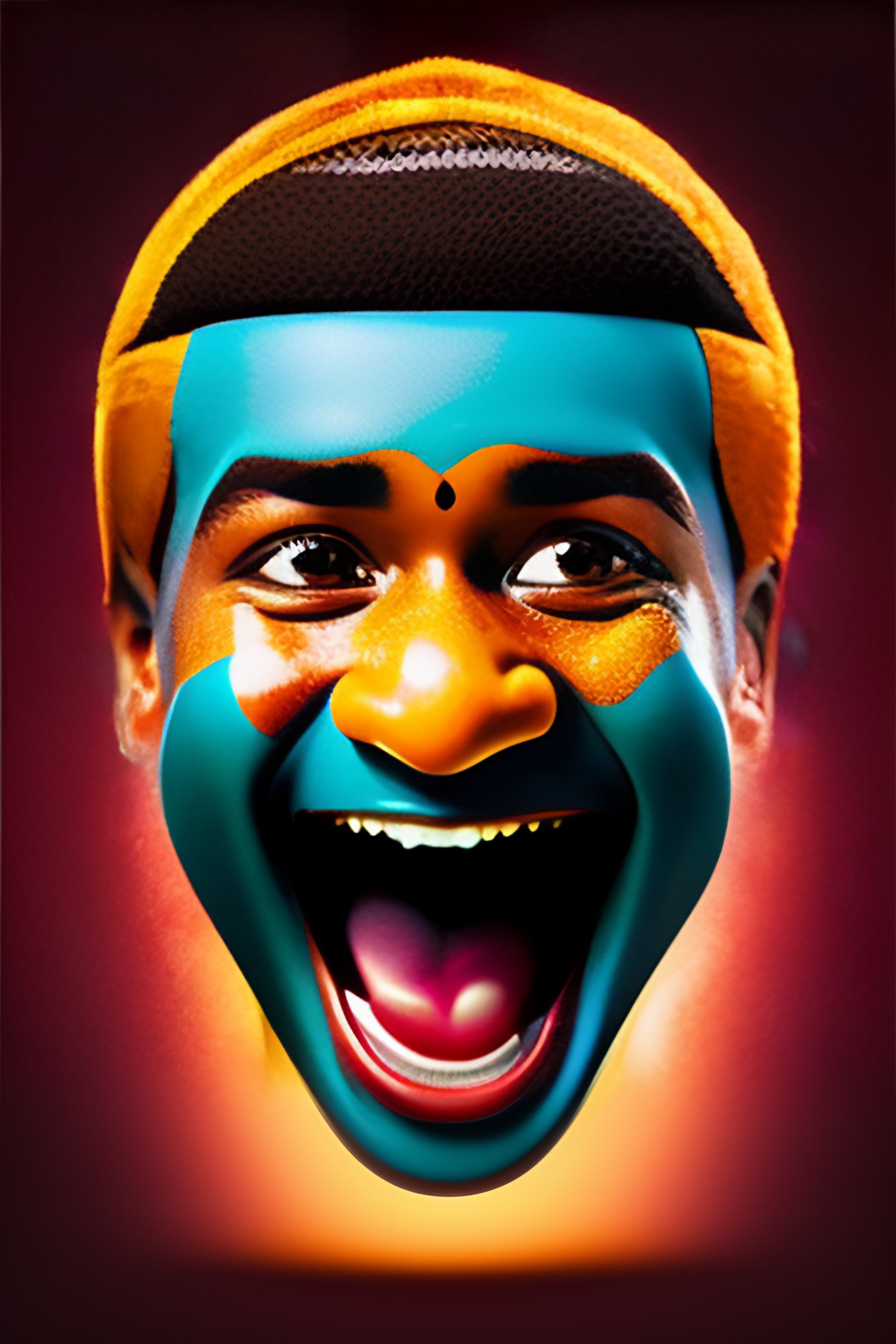 Lexica - Emoji zany face