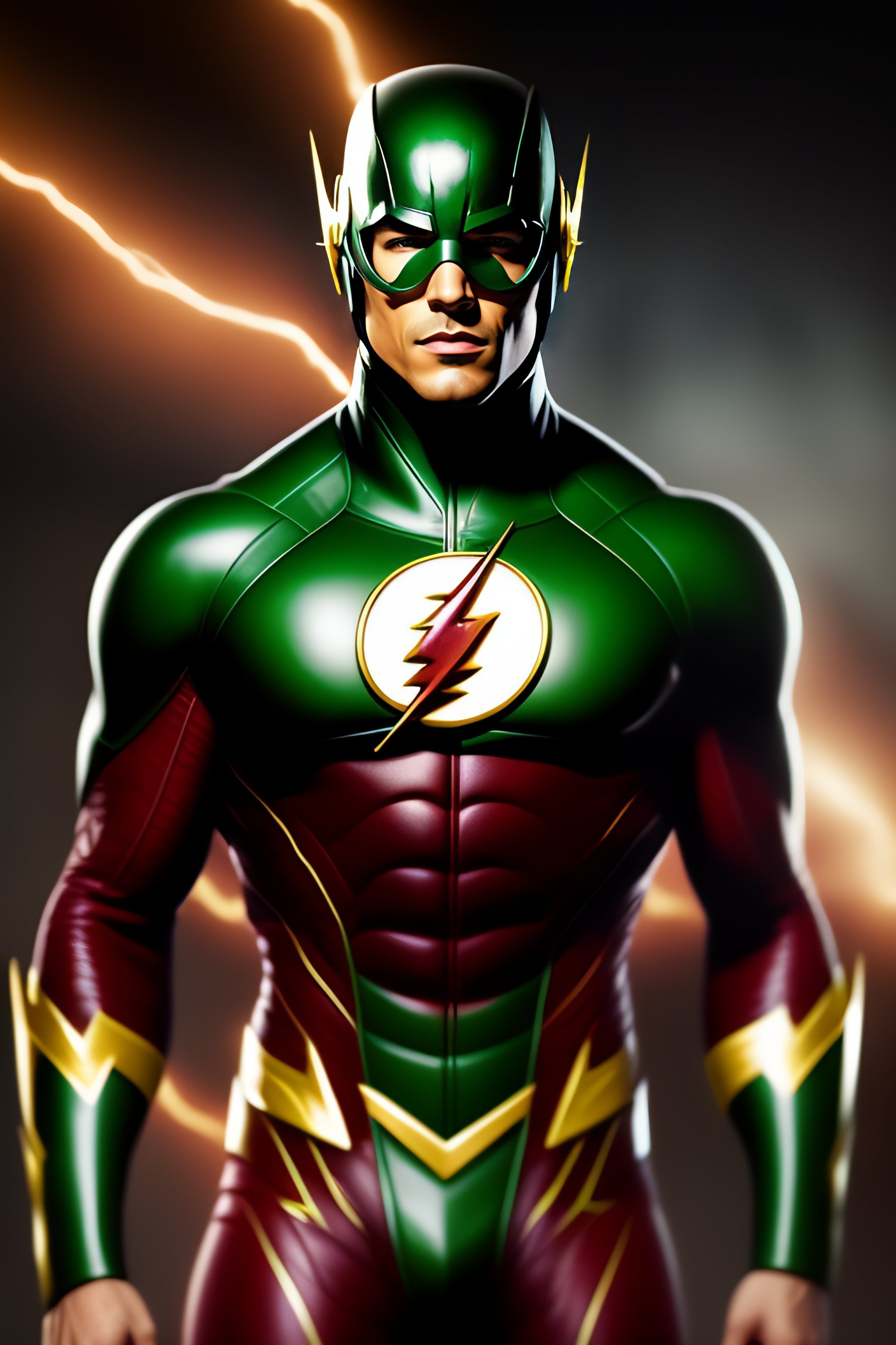 Lexica - The flash green suit