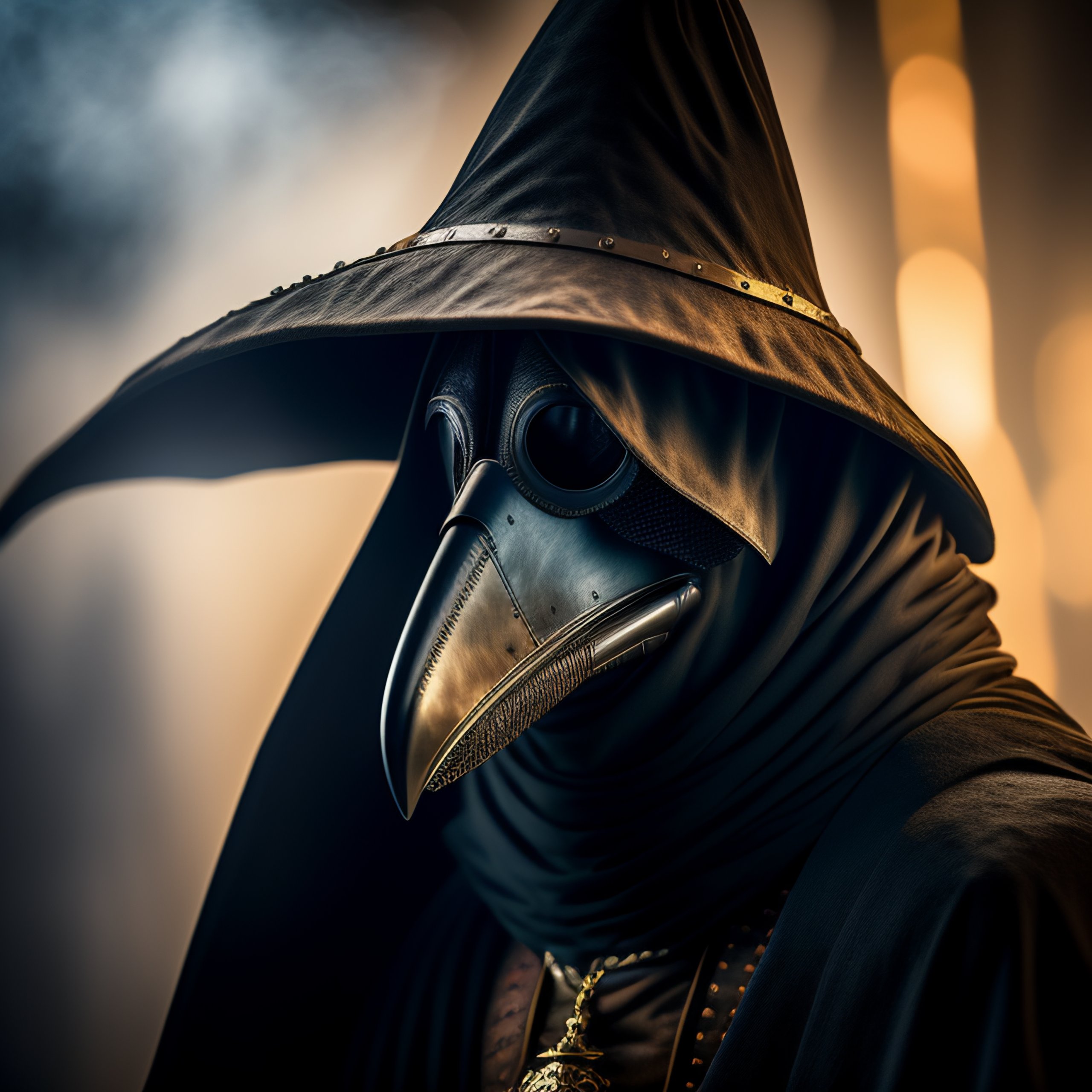 Lexica - Plague doctor closeup portrait, intricate, torn clothes, robe ...