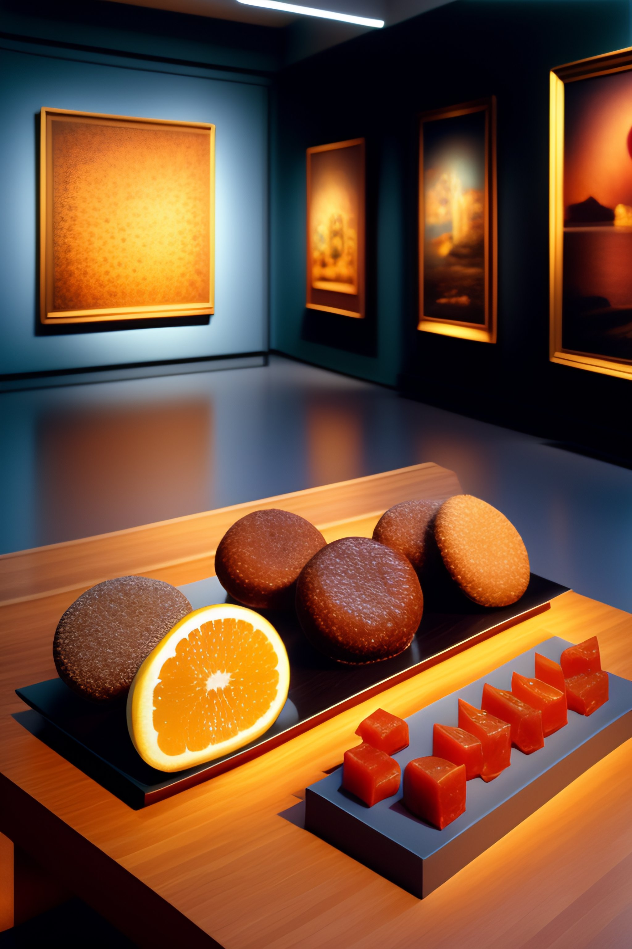 Lexica - 1974 Düsseldorf Kunstakademie Gallery visit with snacks