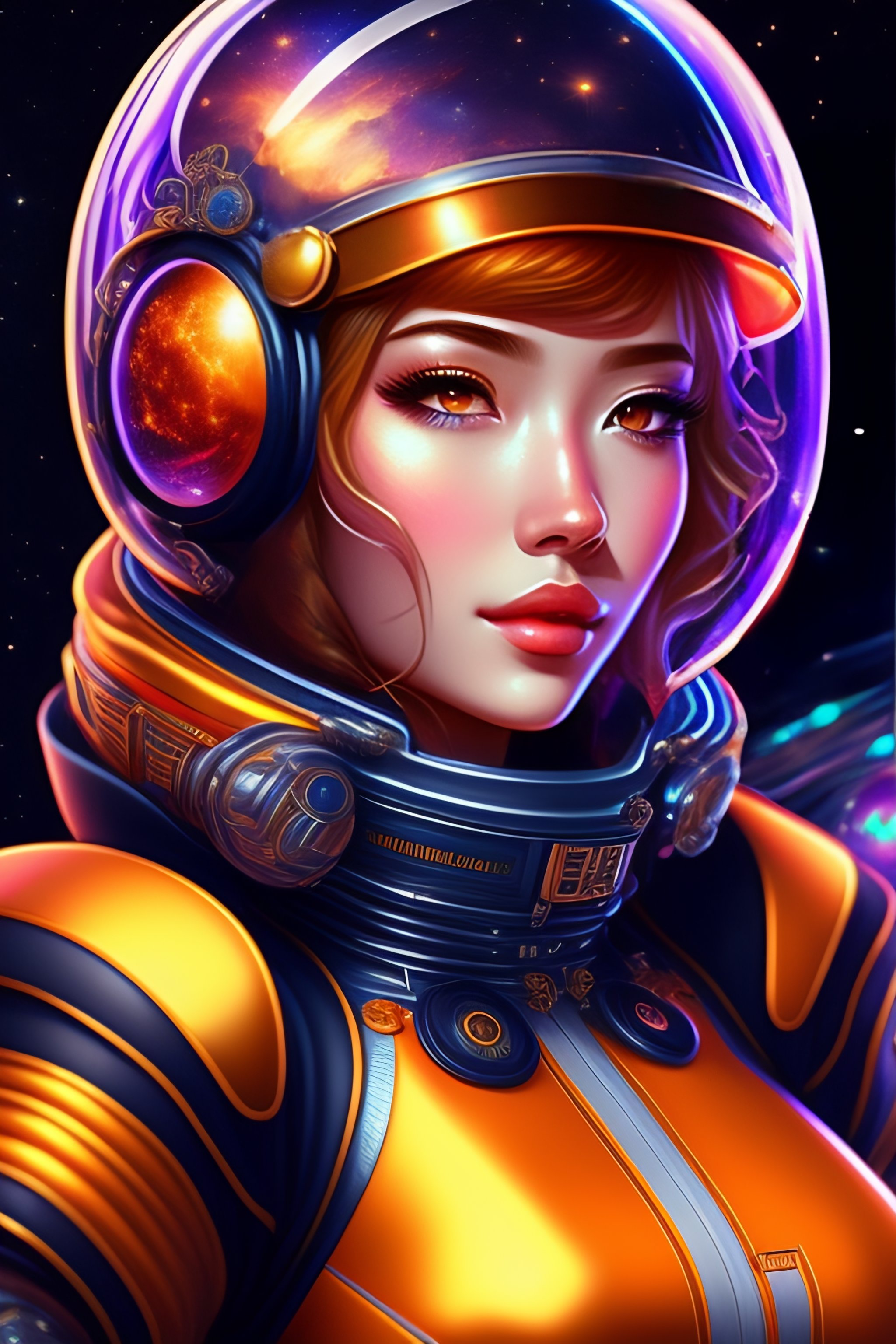 Lexica - Intricate level of detail, masterpiece, astro, beautiful girl ...