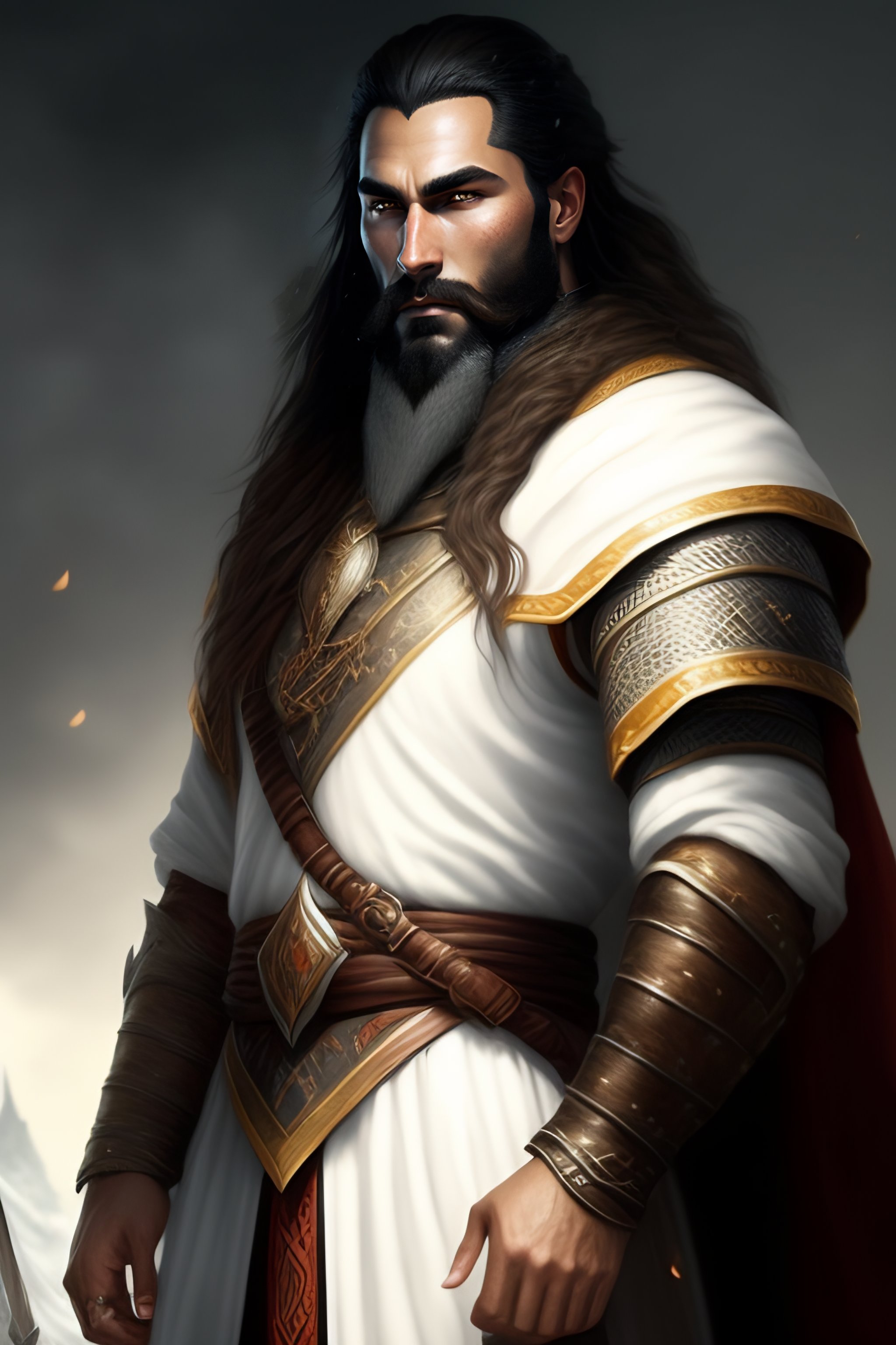 Lexica - Blackwall from Dragon age as a viking, in white shirt ...