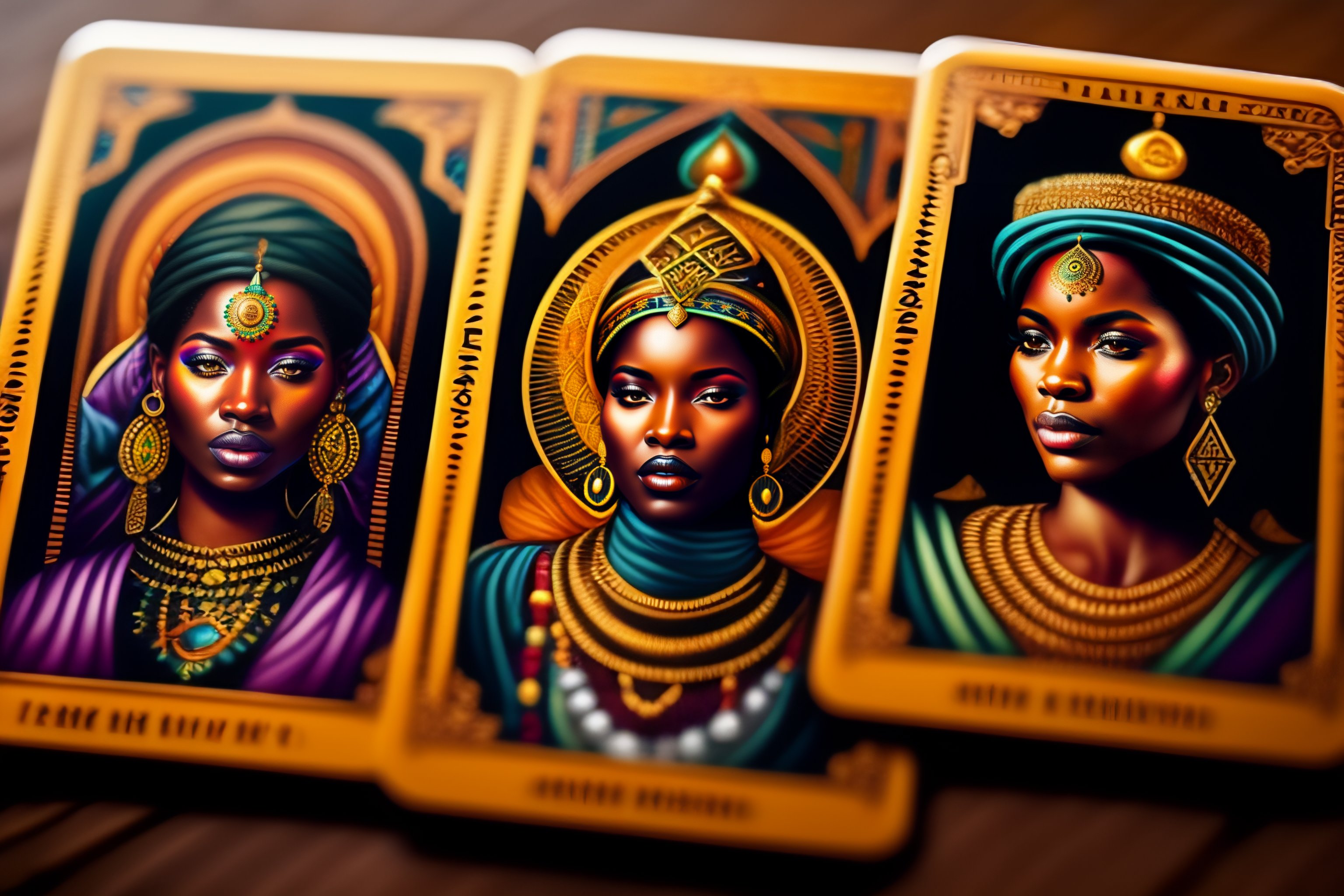Lexica - African inspired tarot cards