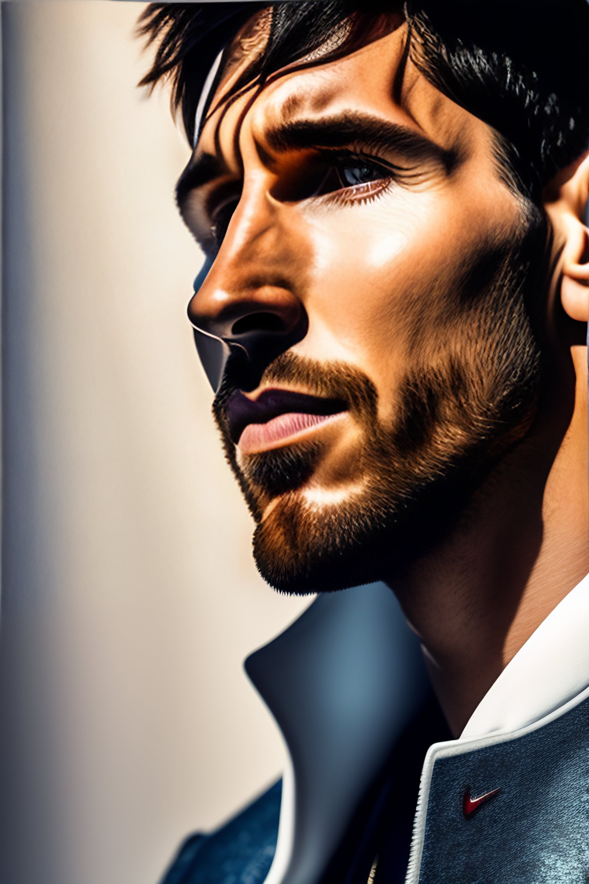 Lexica - A photo close-up of Lionel Messi, real scene, fashion ...