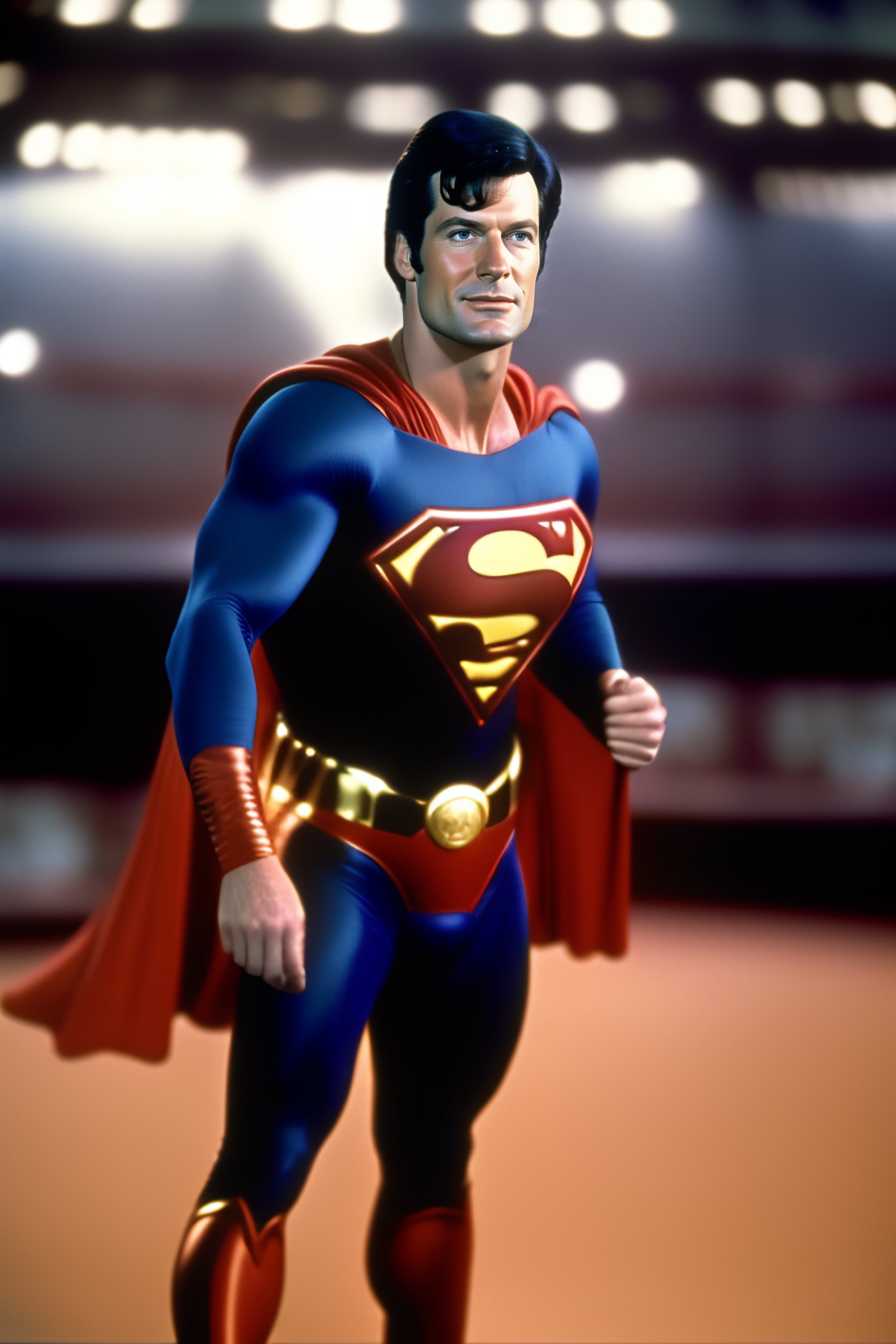 Lexica - Photograph of Roger Ebert as Superman in 1978, Cinematography ...