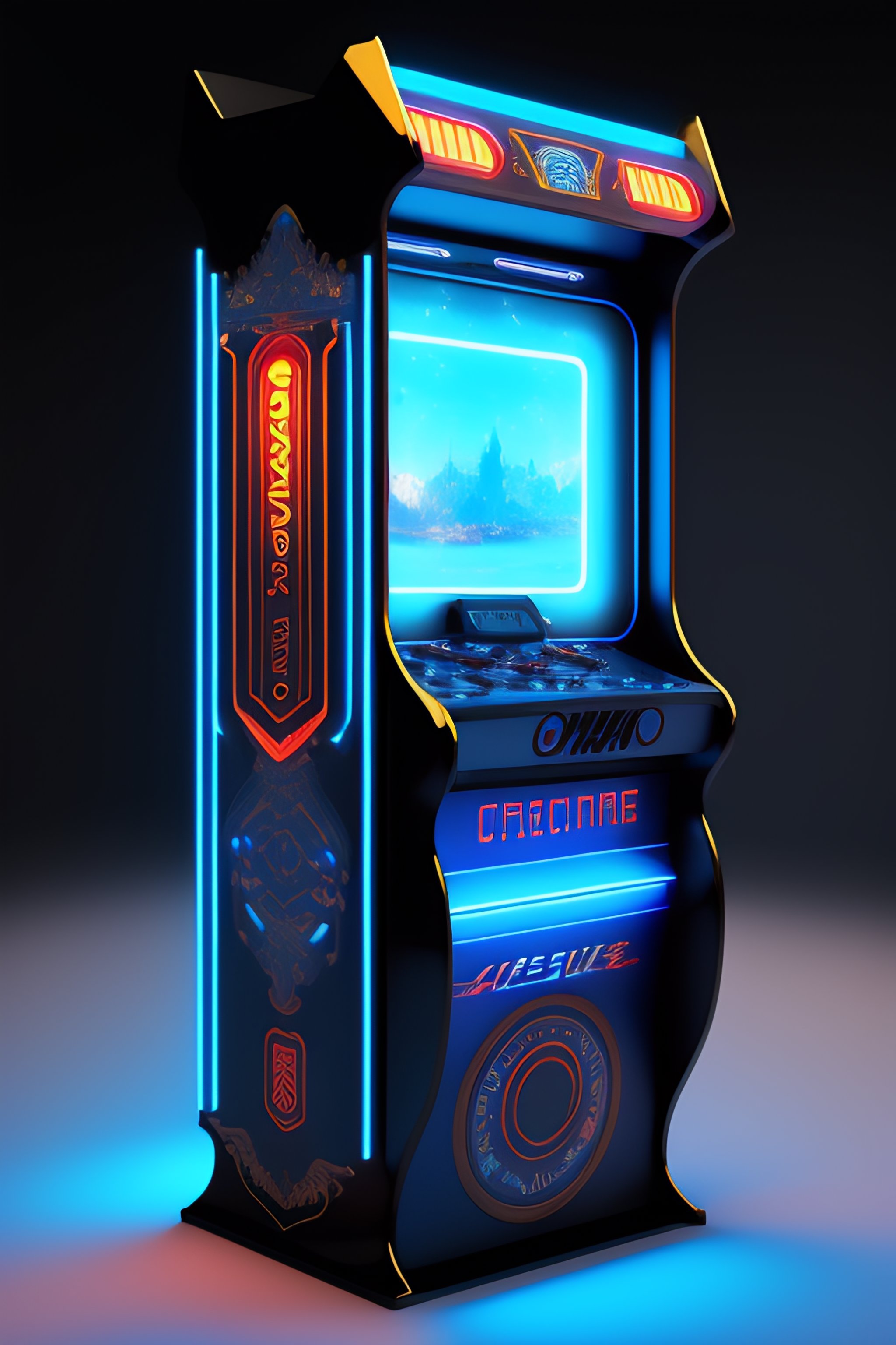Arcade Machine Front
