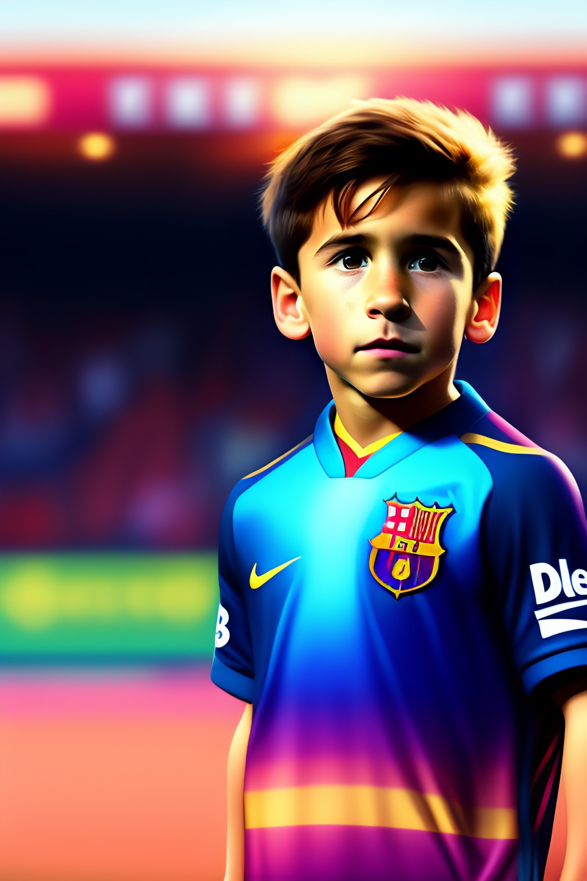 Lexica - Messi goes disney pixar