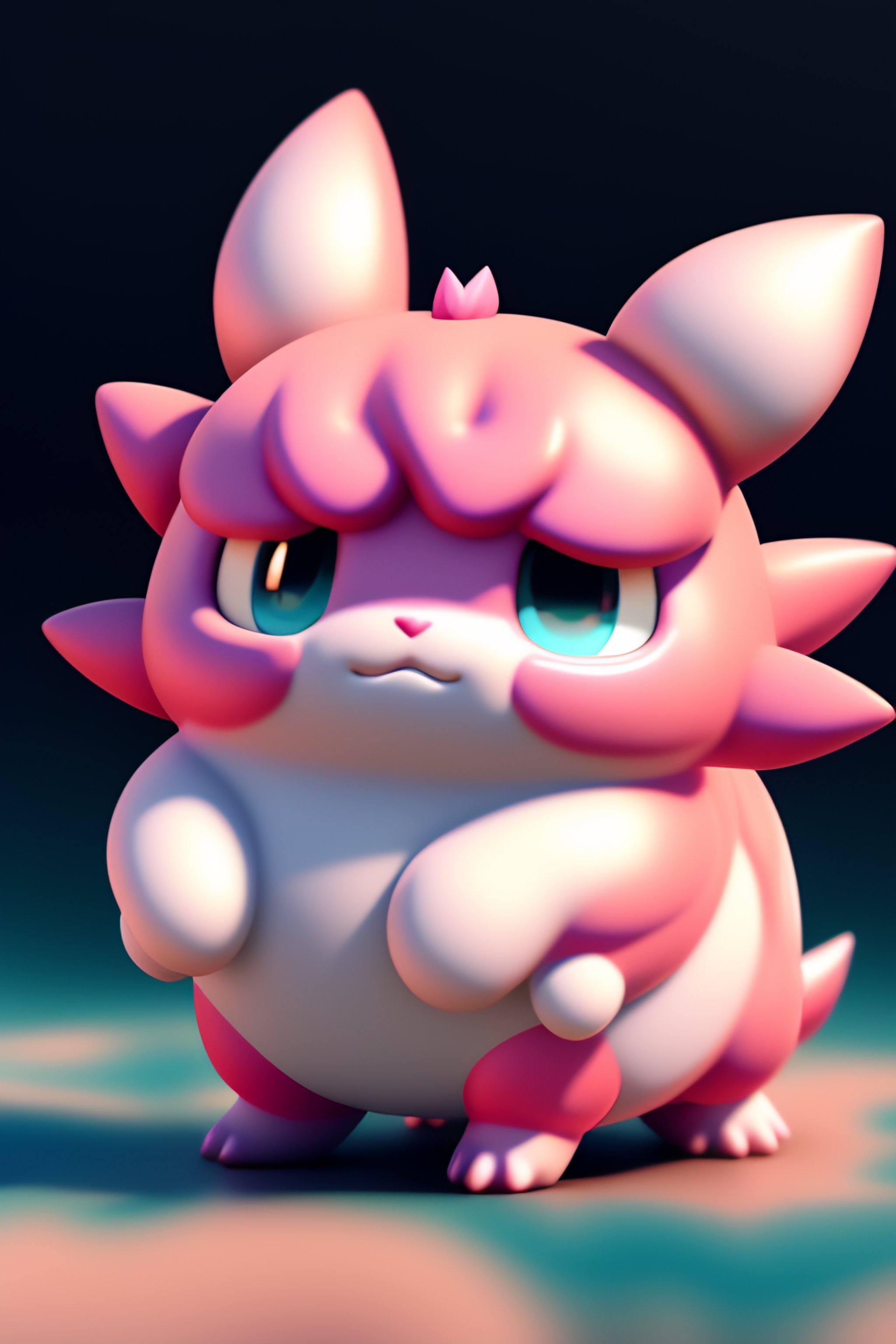 Lexica - Jigglypuff in a pokemon world
