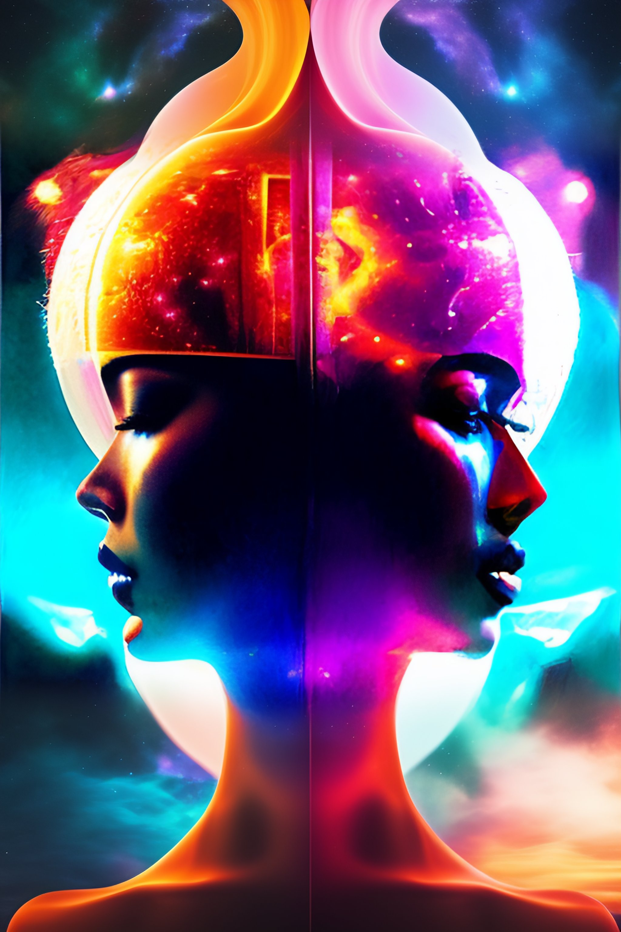 Lexica - Hipersurreal dystopian futuristic dream nebula self replicating