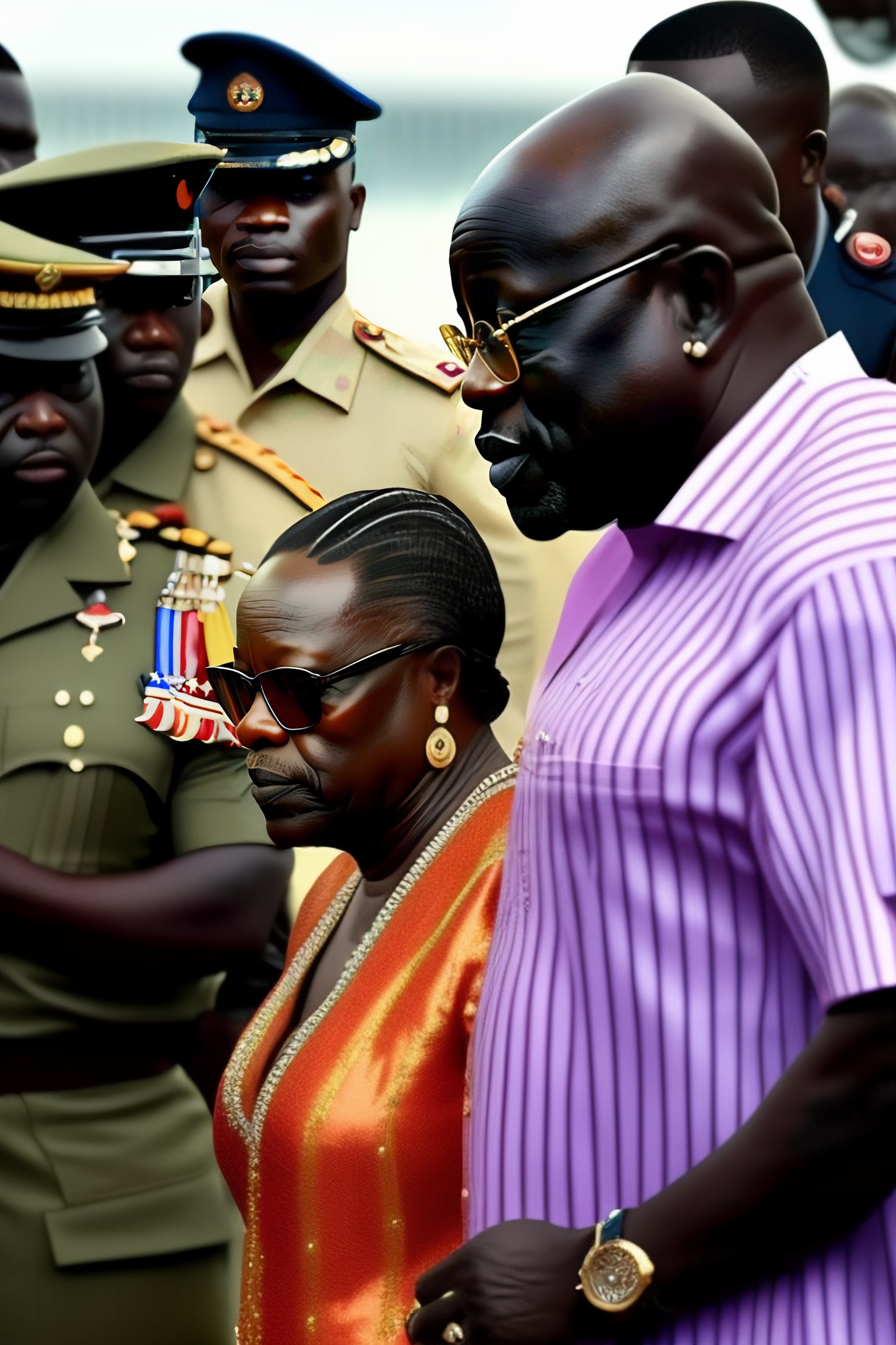 Lexica - Ghana's president, nana addo dankwa akuffo addo wearing pyjamas