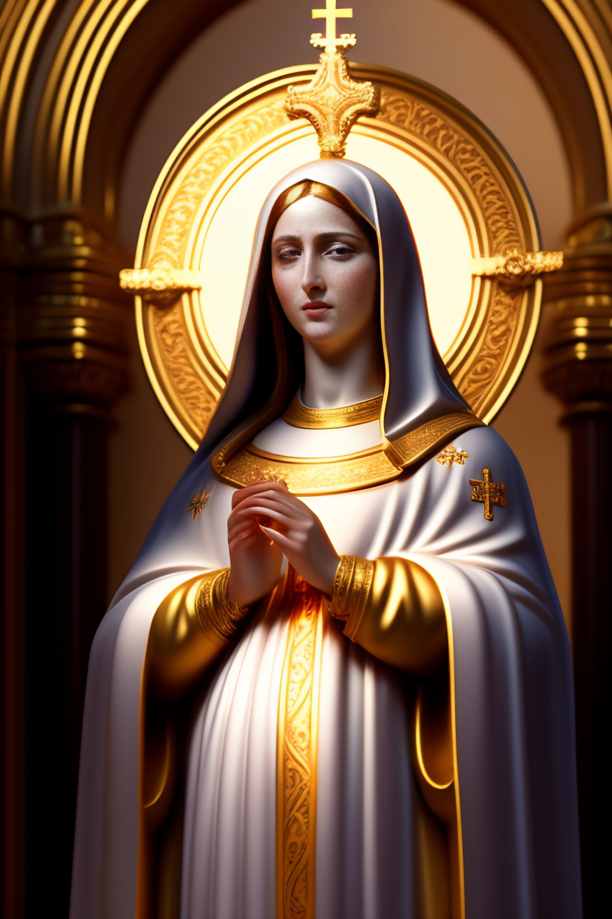 Lexica - Virgin Mary, masterpiece, best quality, ultra detailed, anime ...