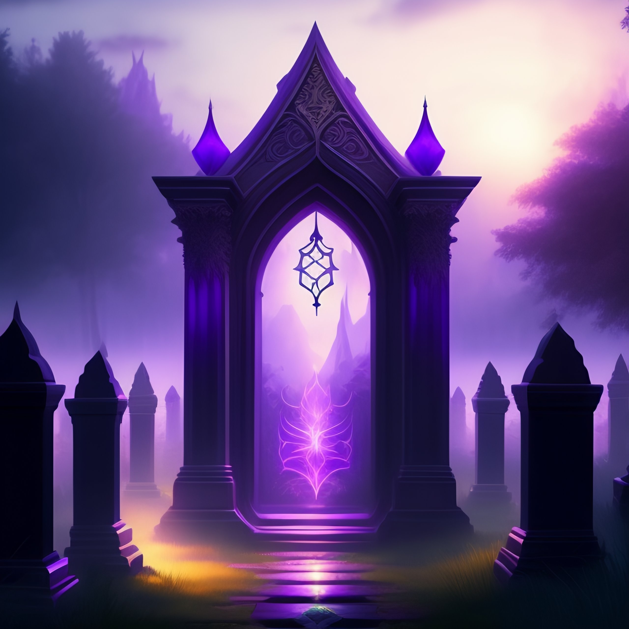 Lexica - Mystical background from magic: the gathering, cemetery ...