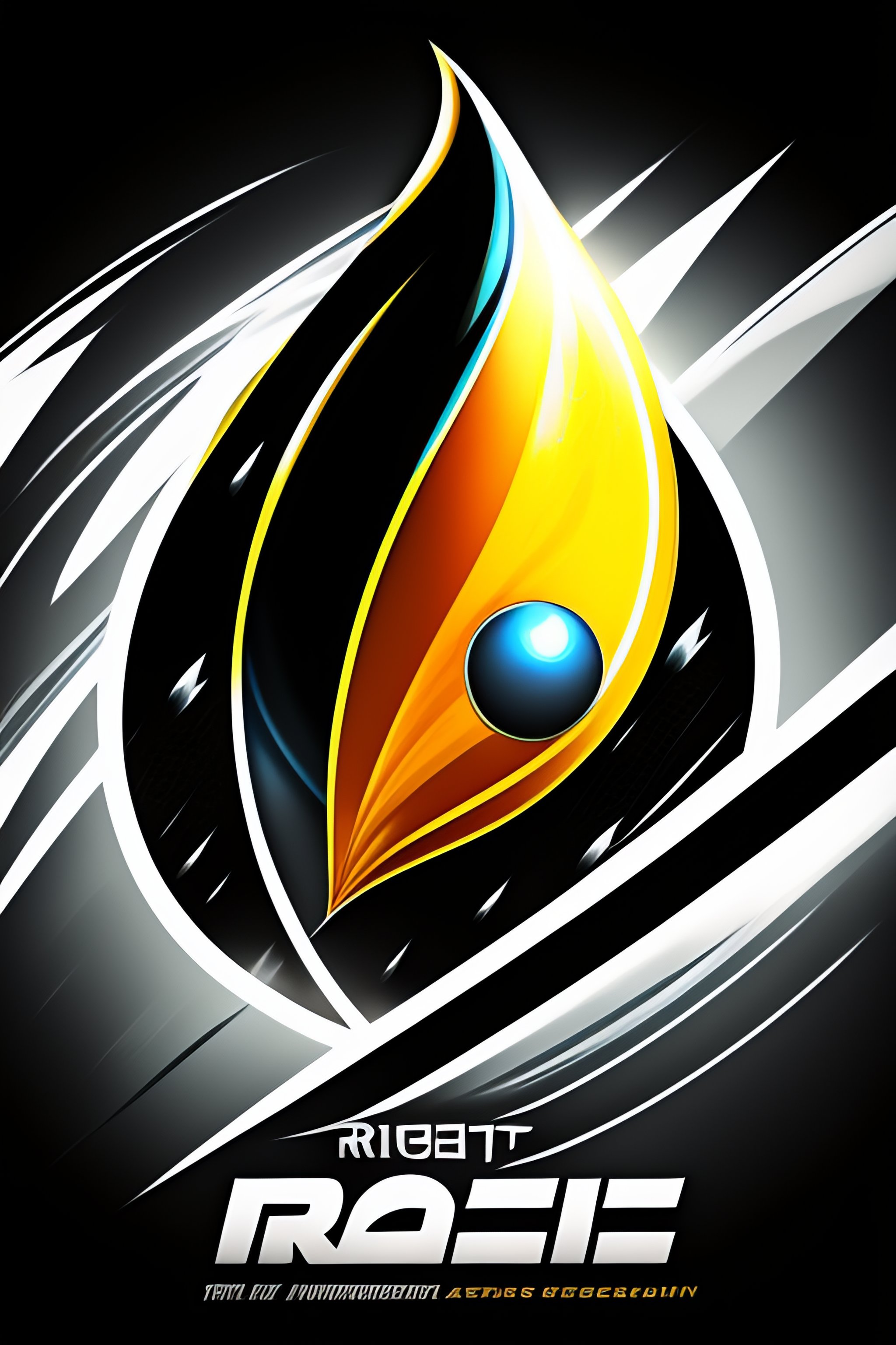 Lexica - Rocket League logo manga version