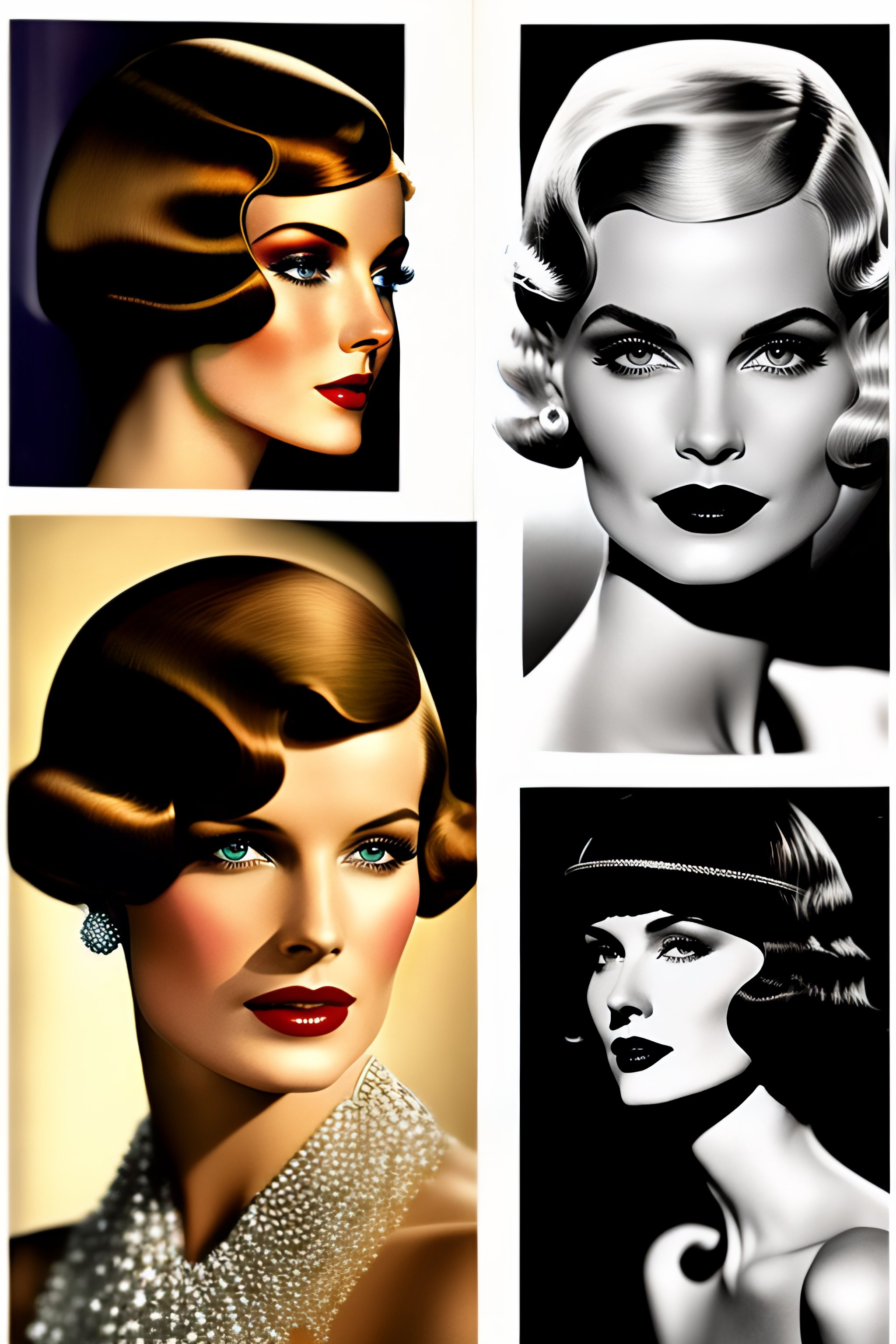 Lexica - 1930s vogue magazine bob haircut