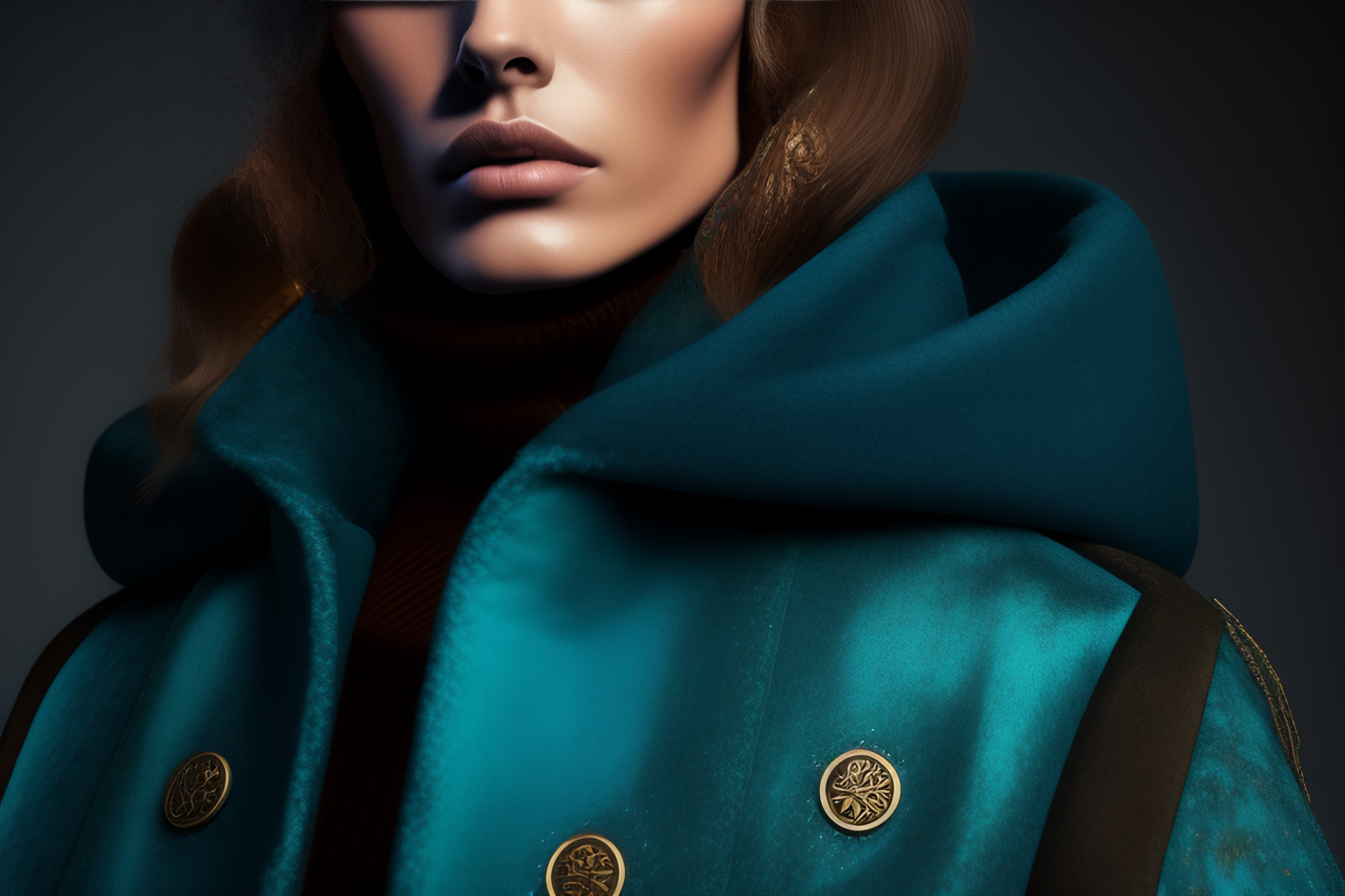 Lexica - An award-winning closeup photo of a female model wearing a ...