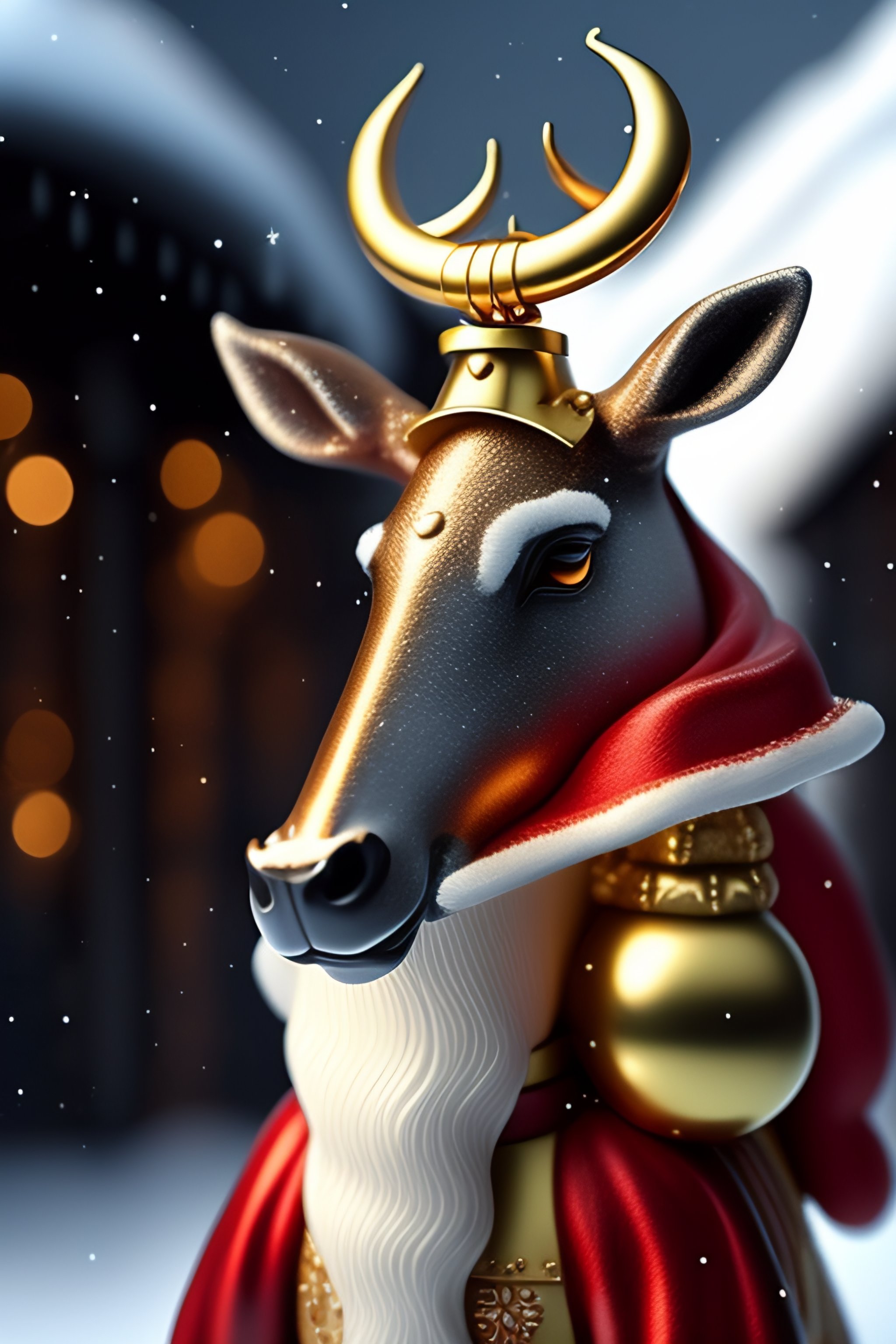 Lexica - Medieval reindeer armed with metallic guns
