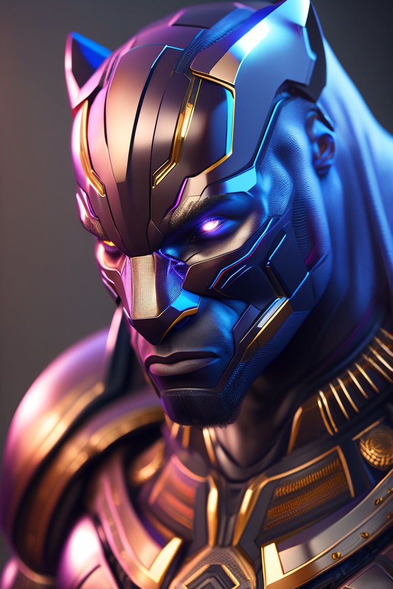 Lexica - Black panther action, hyper realistic , UHD, unreal 5 render ...