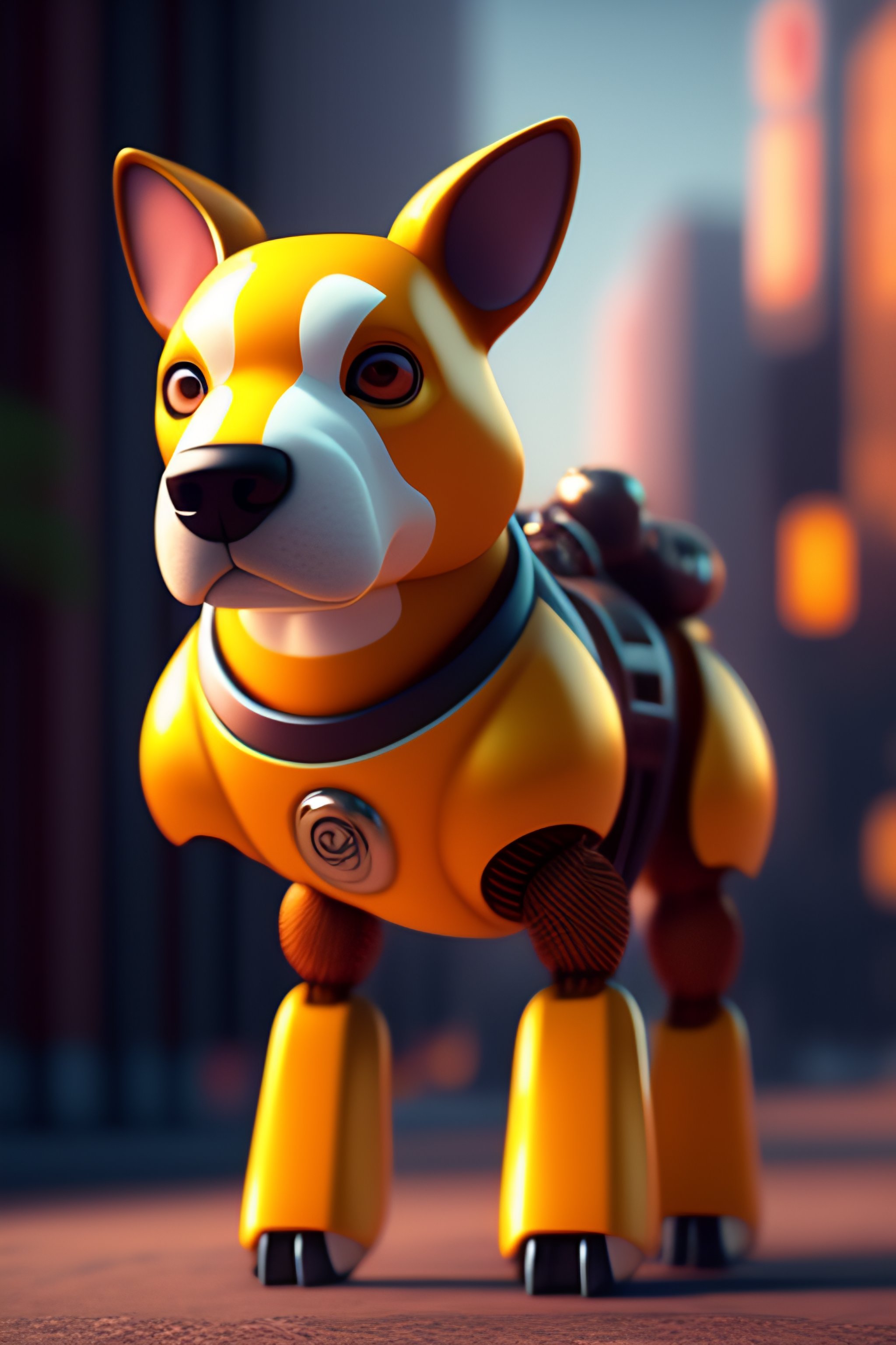 Lexica - Dog robot, 3d rendered, highly detailed, 8k, octane render ...