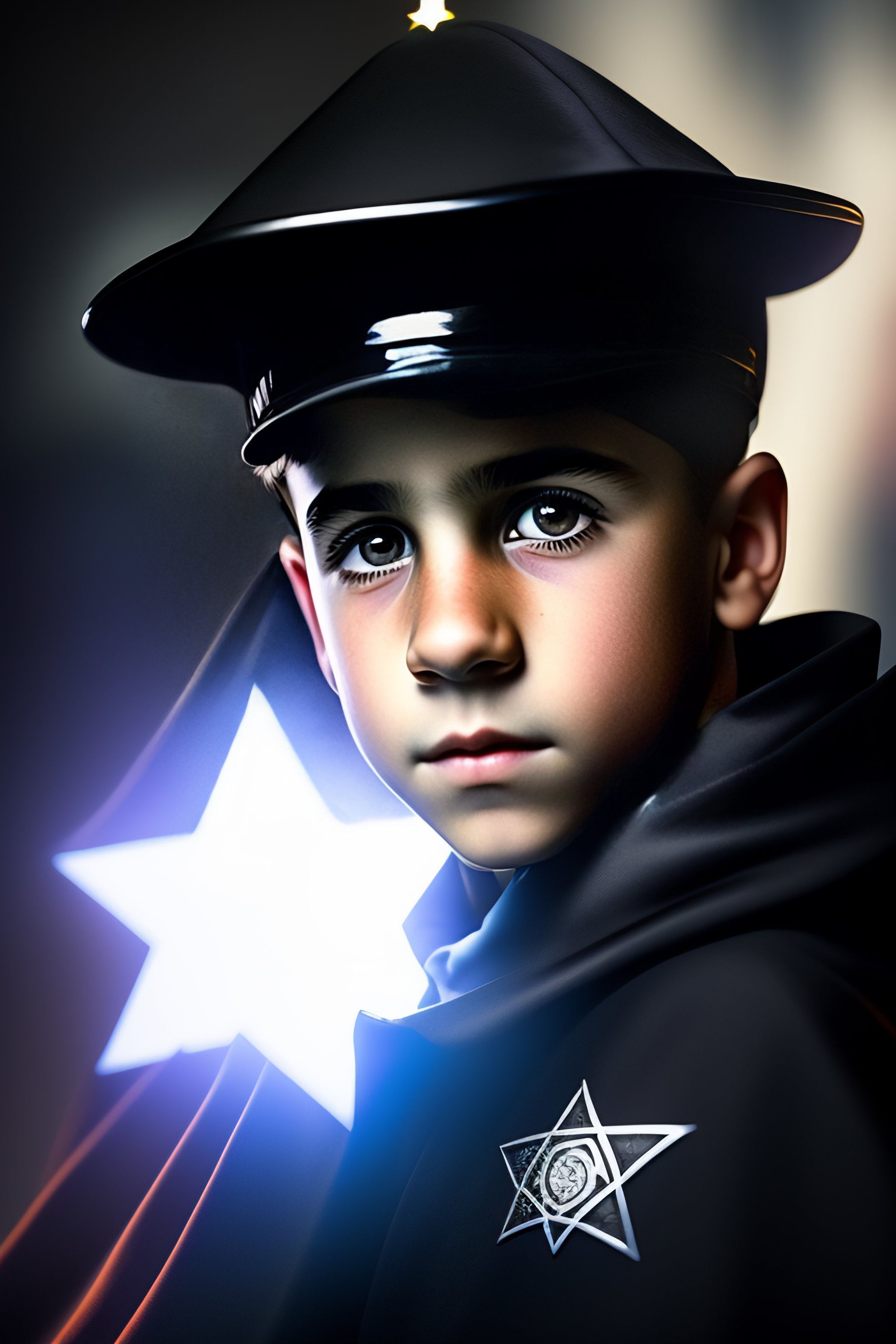 Lexica - An Israeli Jewish boy, ultra-Orthodox, superhero, wearing a ...