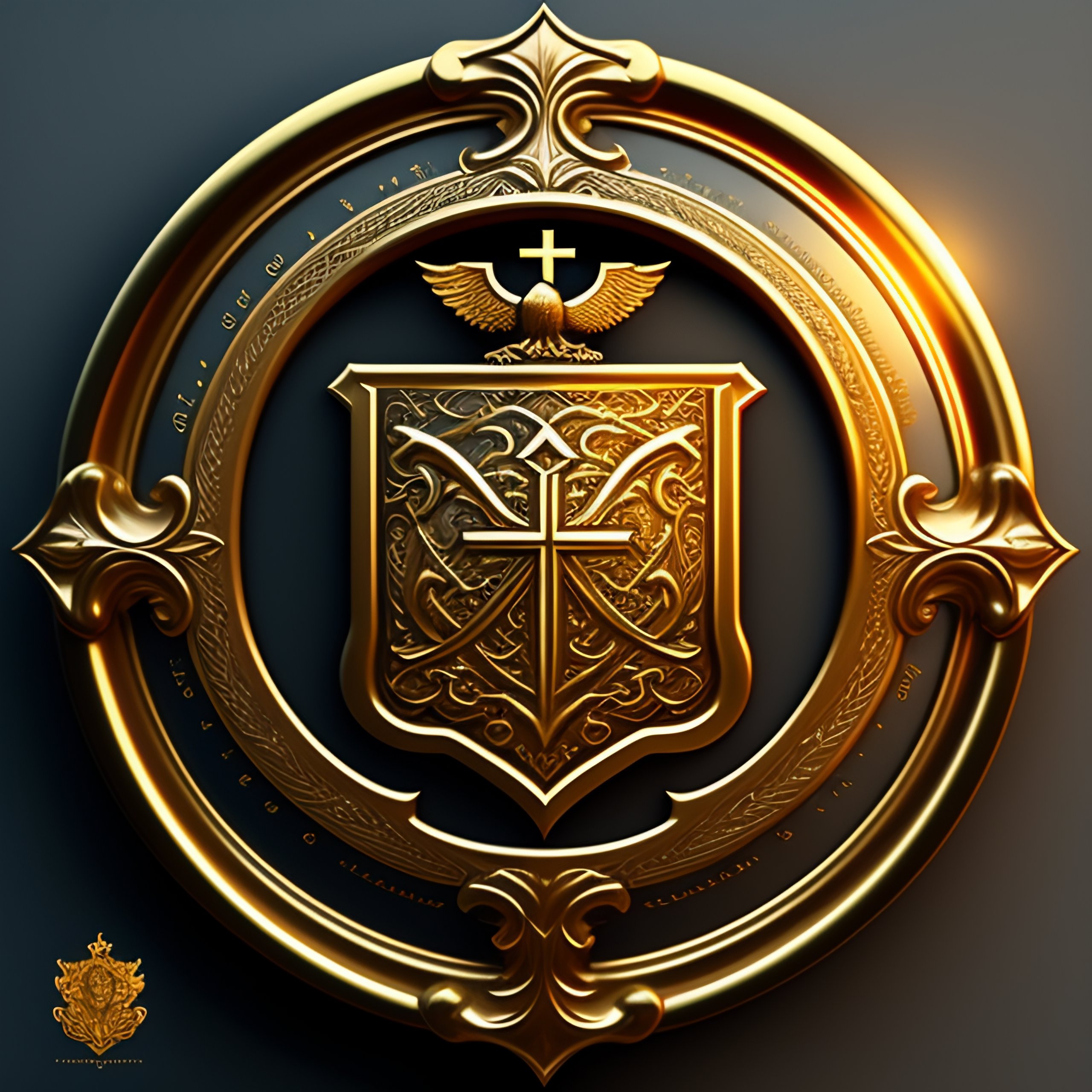 Lexica - Beautiful family crest, frensh style, that represents the ...